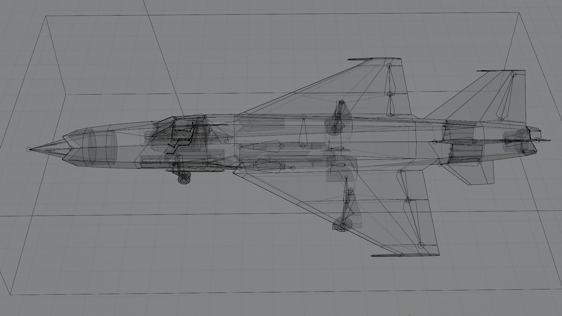 Mikoyan-Gurevich MIG-X21 Fishbone - Concept Fighter Model - TurboSquid ...