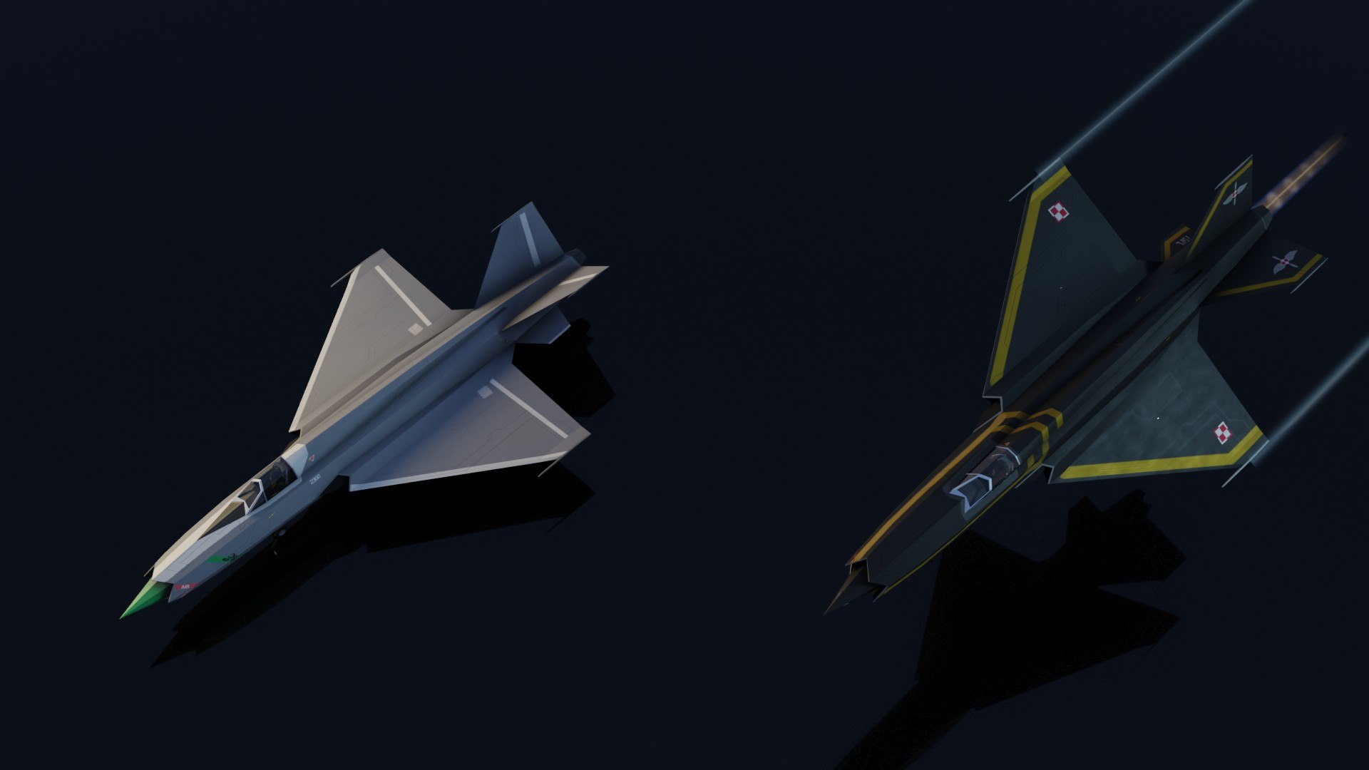 Mikoyan-Gurevich MIG-X21 Fishbone - Concept Fighter Model - TurboSquid ...