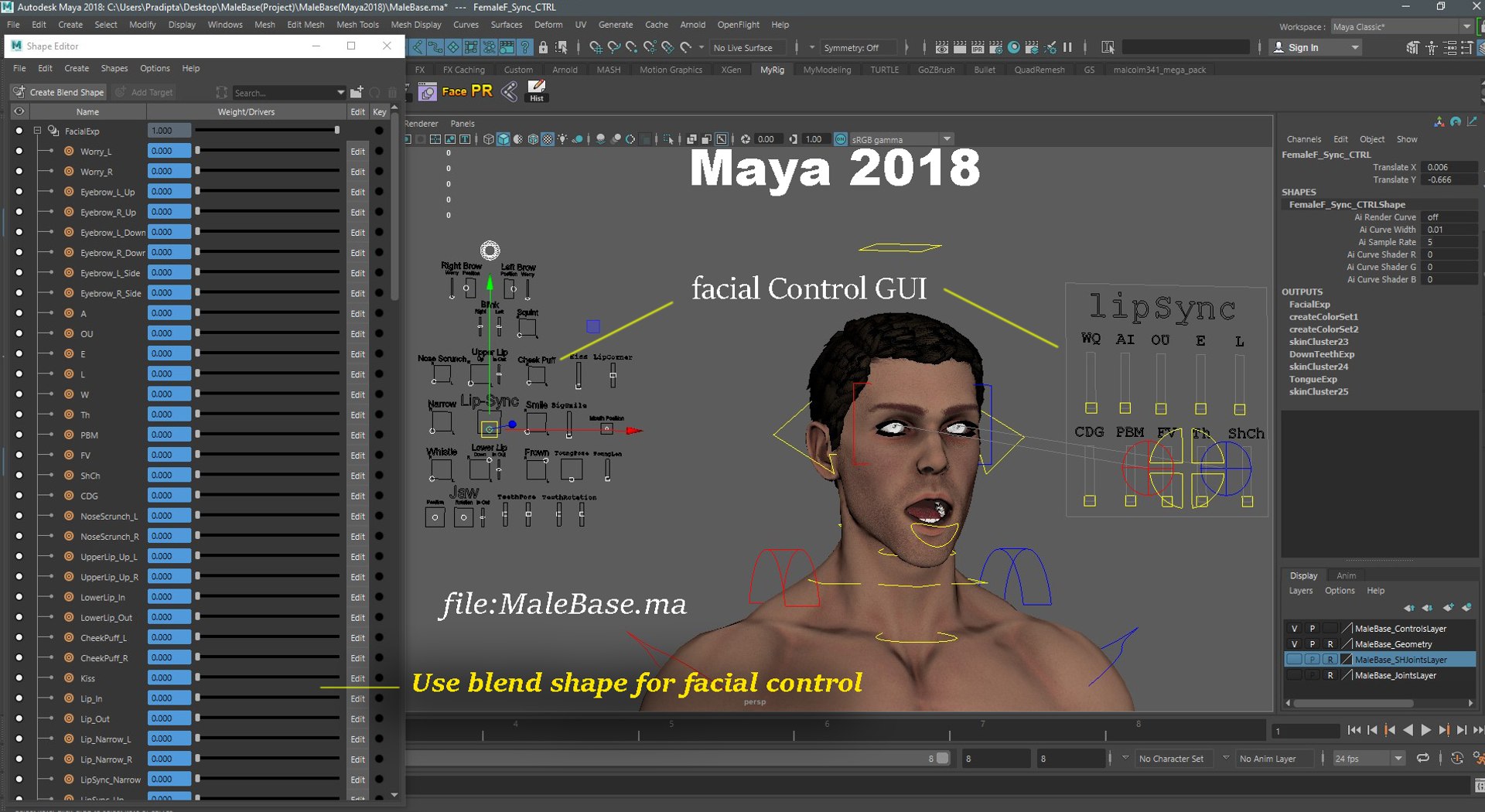 Male Base character 3D model - TurboSquid 1965839