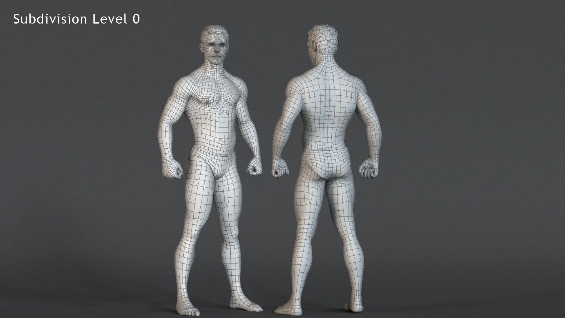 Male Base character 3D model - TurboSquid 1965839