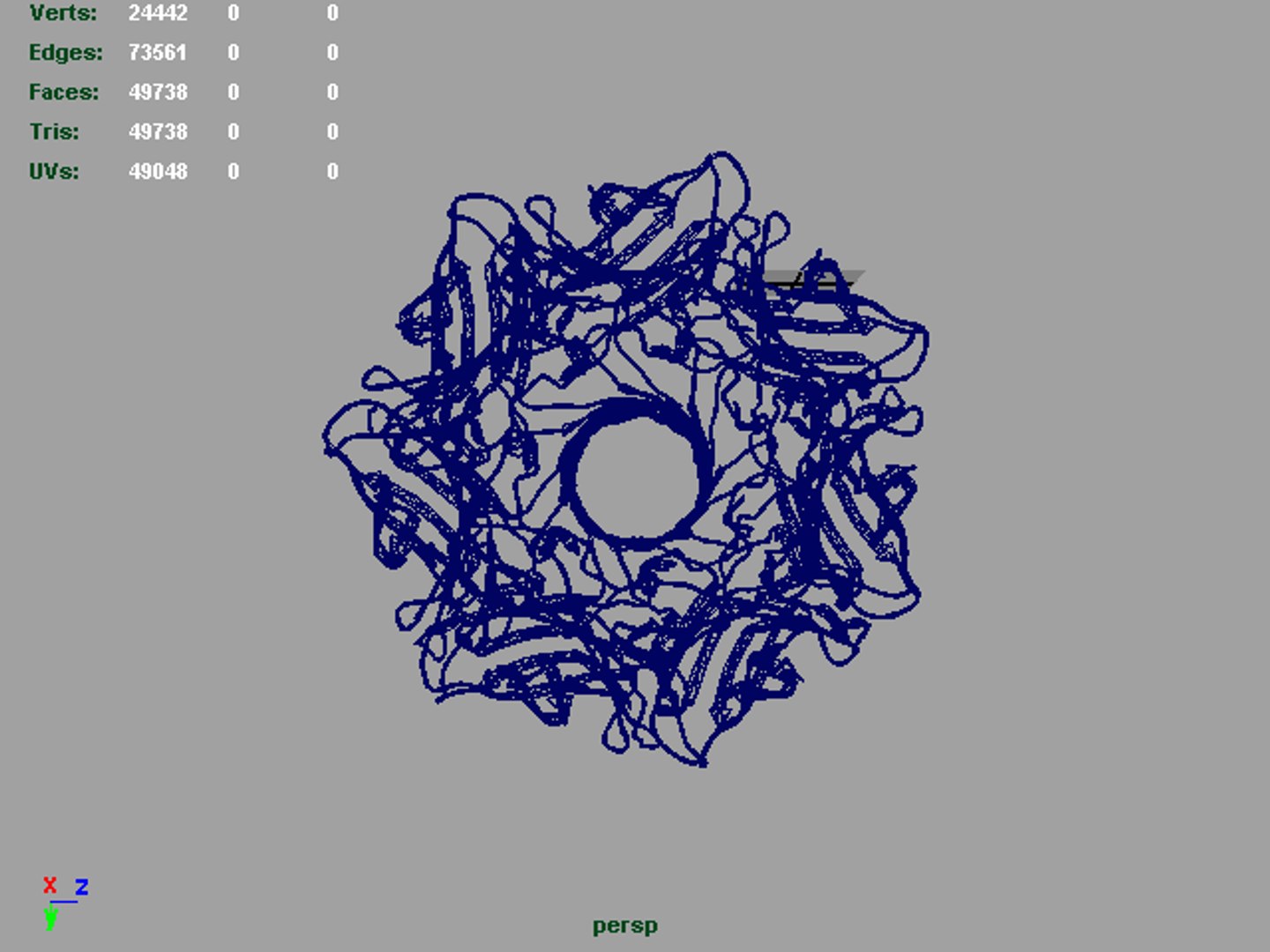3dsmax Pore Protein