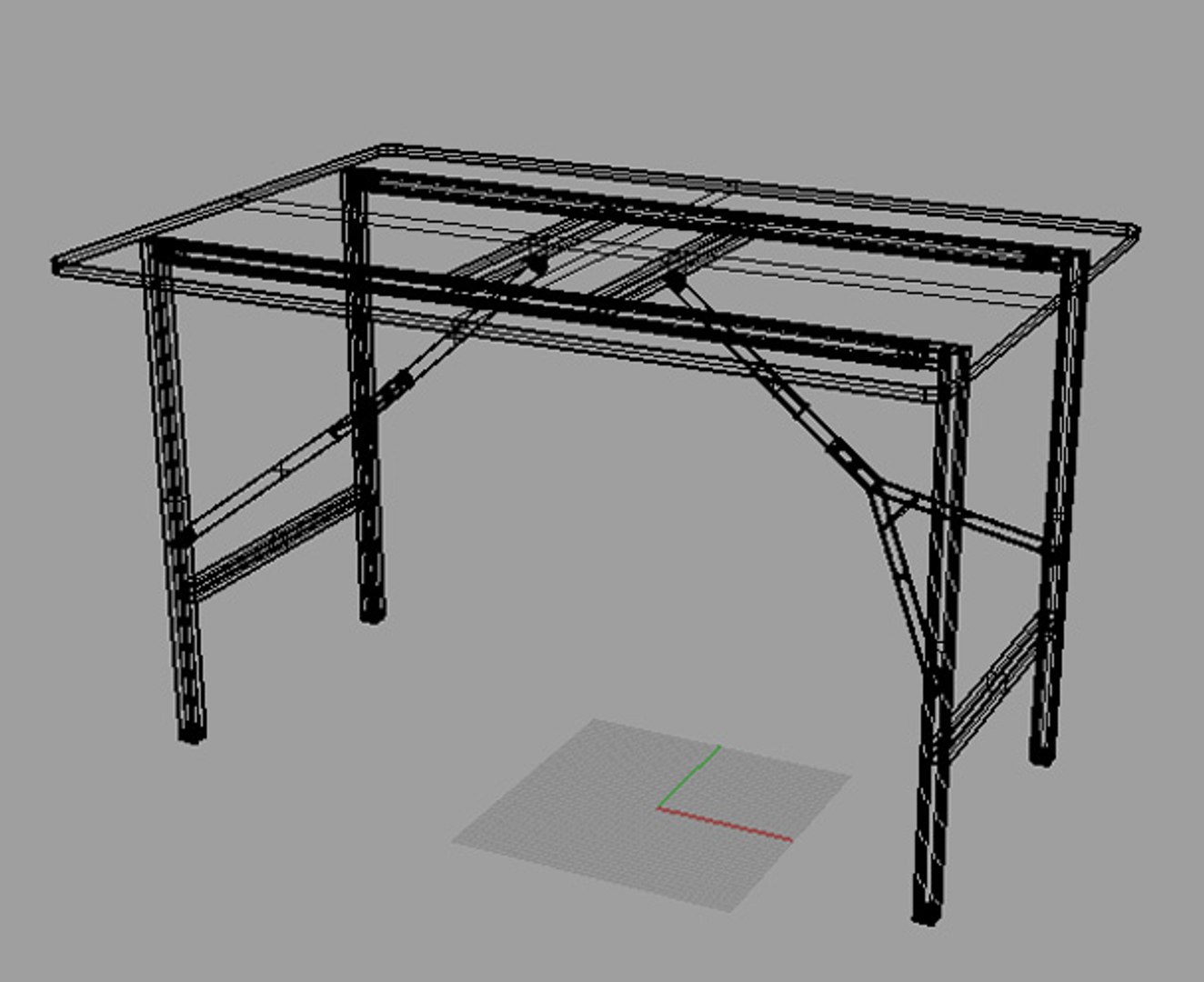 3d Folding Table Real Construction