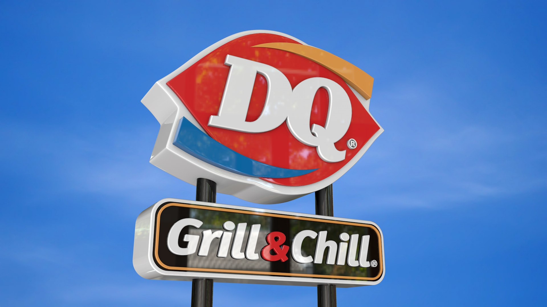 Dairy Queen Sign 3D Model - TurboSquid 1432131