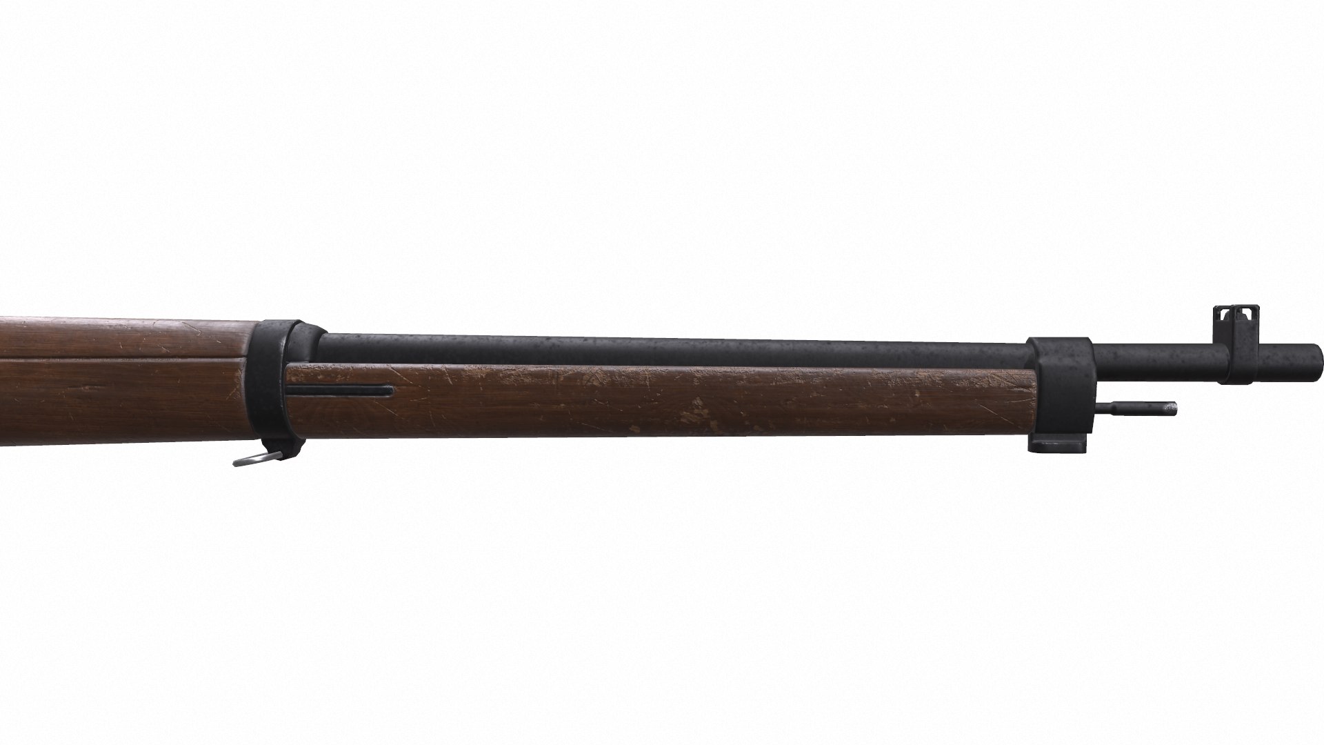 Arisaka Type 38 Rifle Low-poly PBR 3D Model - TurboSquid 1907463