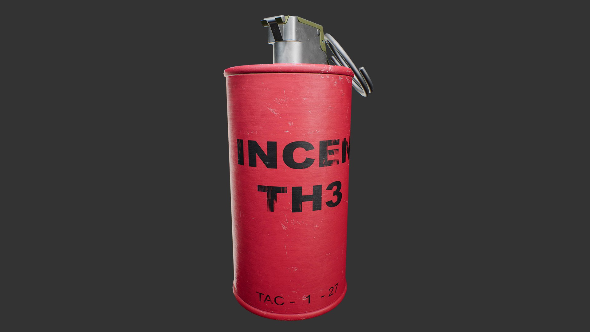 AN-M14 Incendiary Grenade Model - TurboSquid 1849195