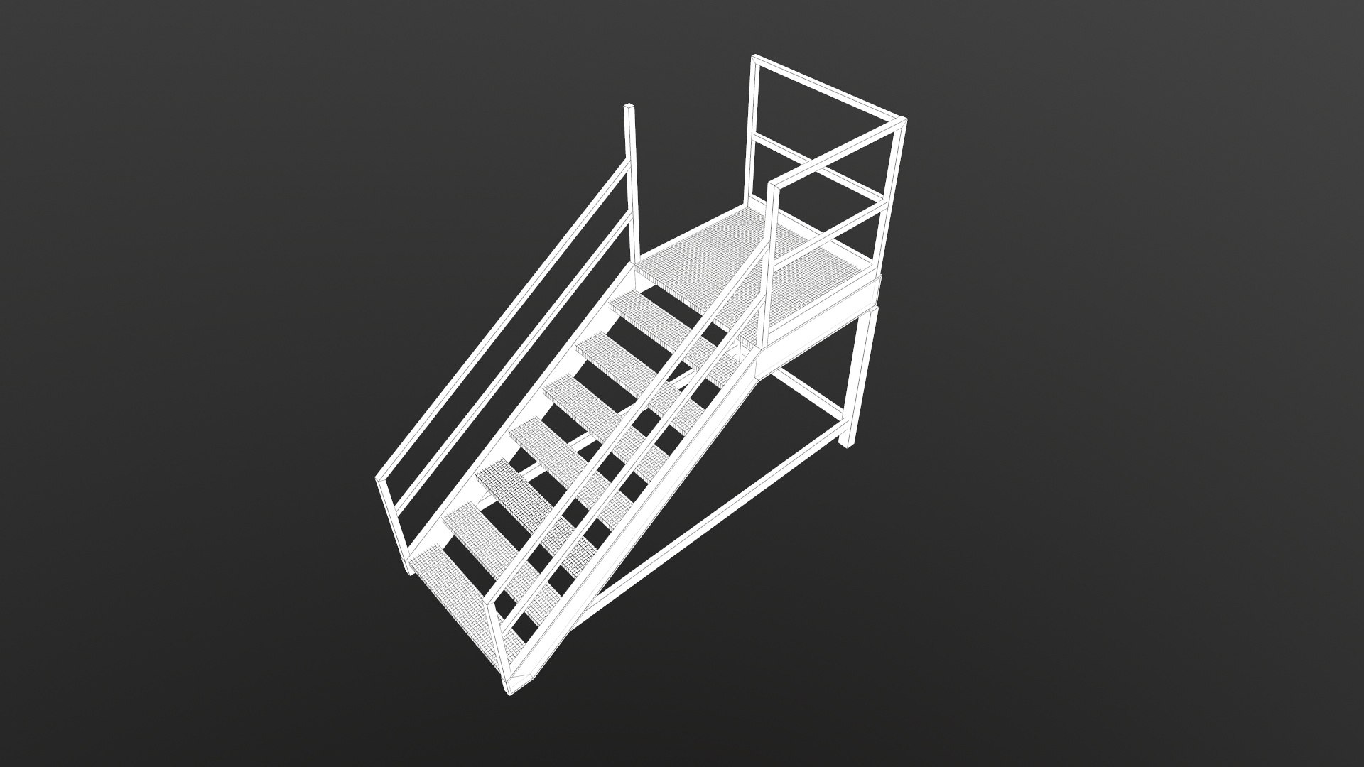 Stair 3D Model 3D - TurboSquid 1932013