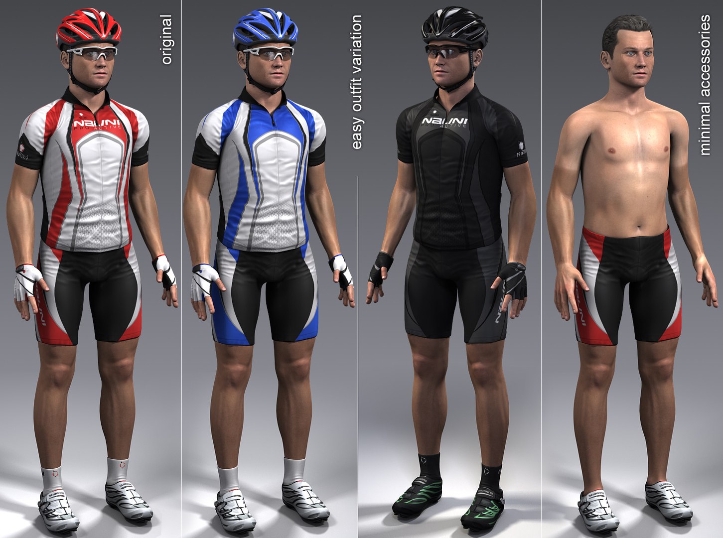 bicycle rider cycling 3d max