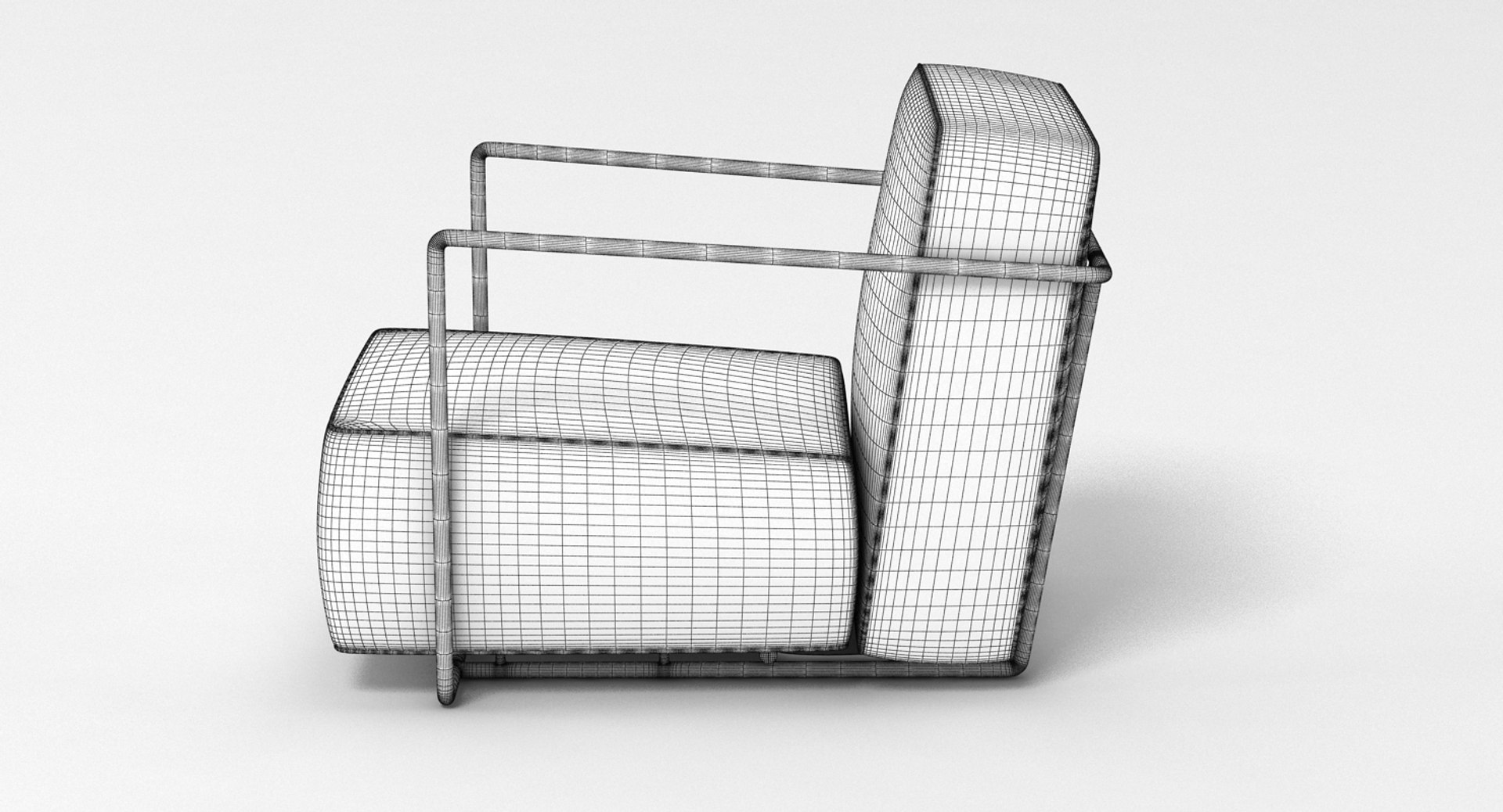 3d model flexform b c chair