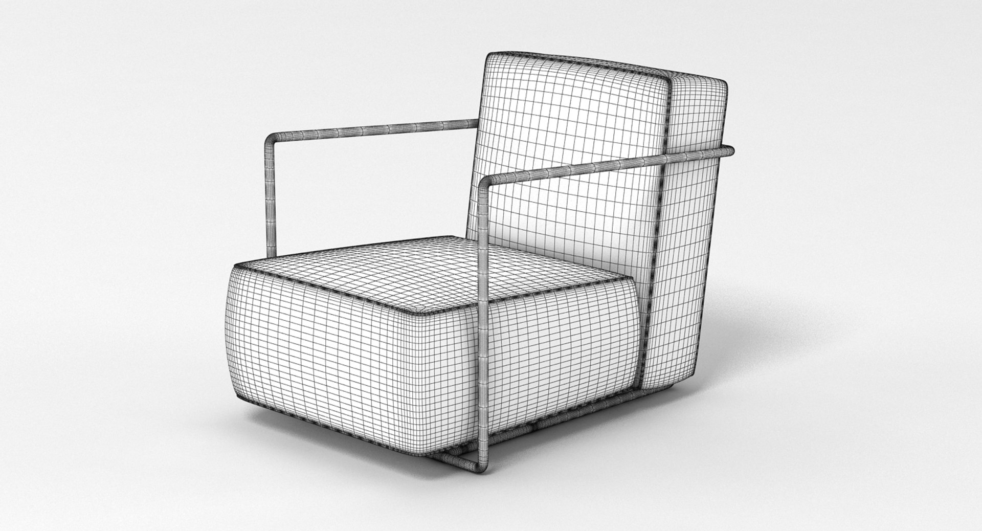 3d model flexform b c chair