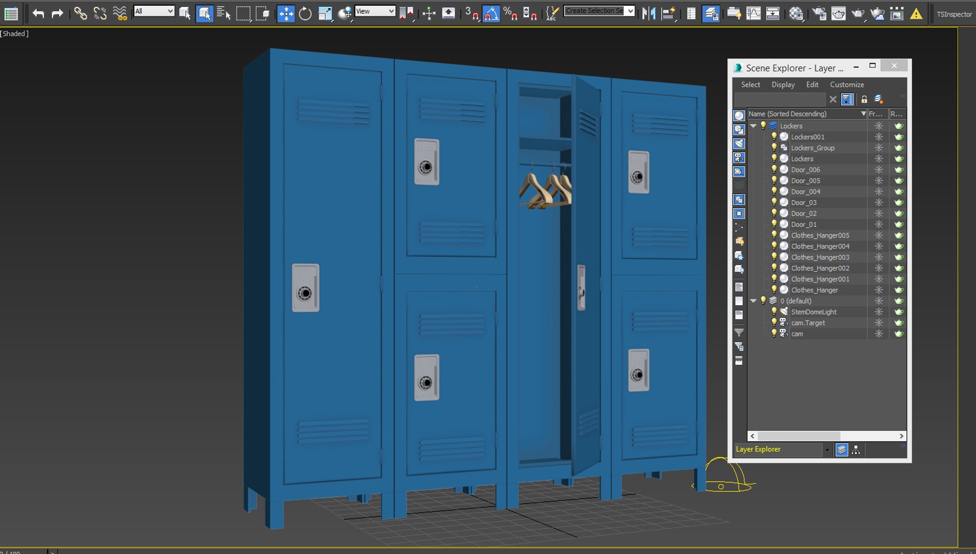 Lockers modeled pbr model - TurboSquid 1399227