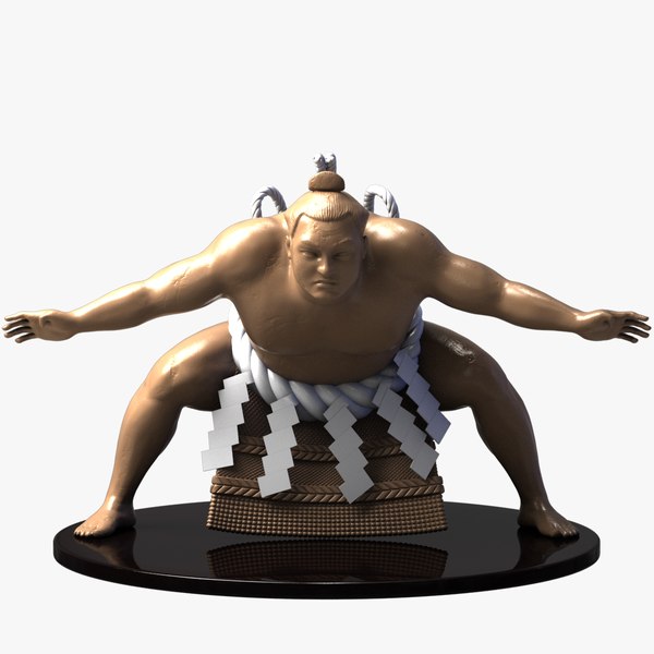 3ds max sumo sculpture