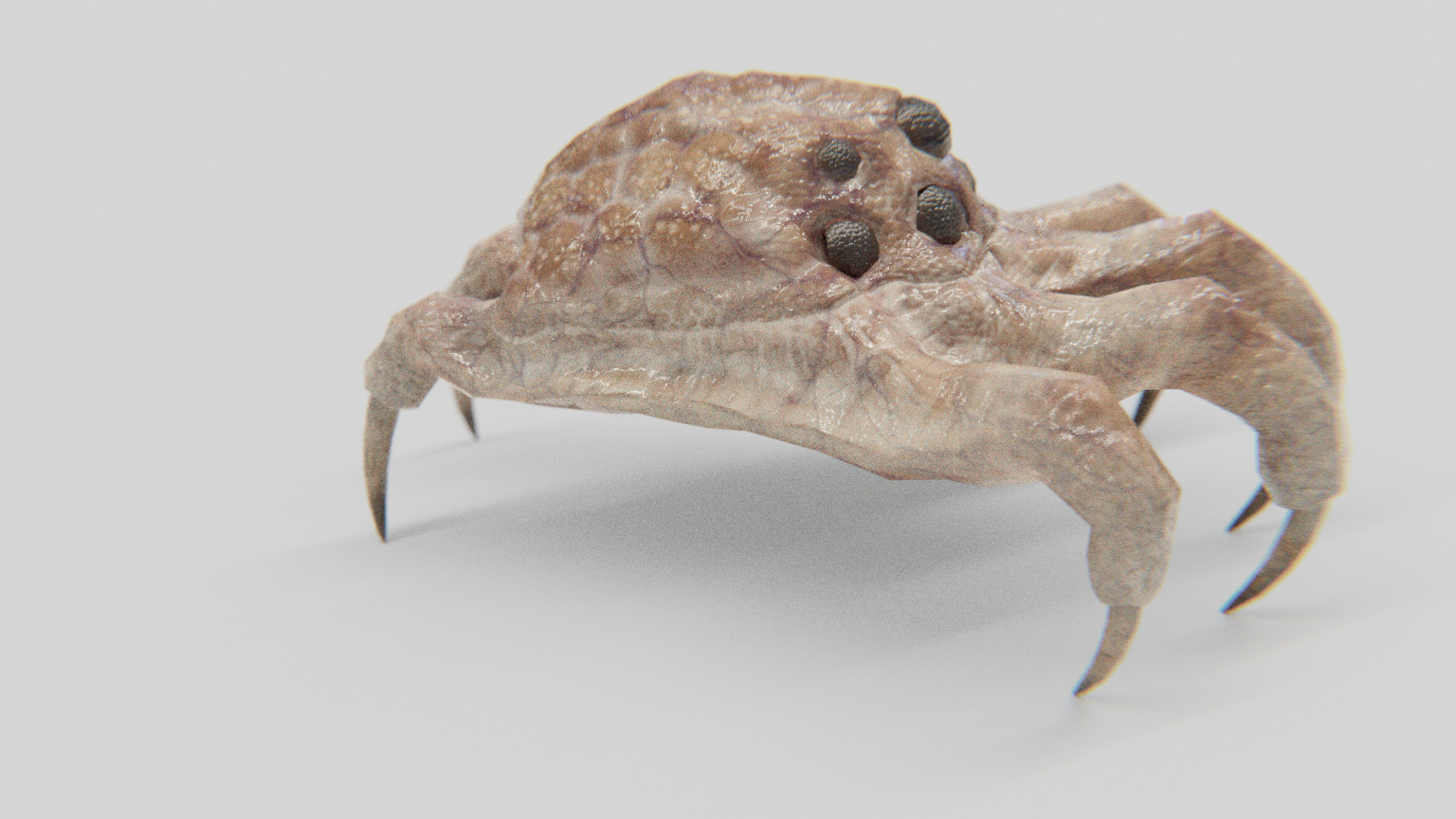 3D Creature Facehugger Headcrab Baneling - TurboSquid 1660727