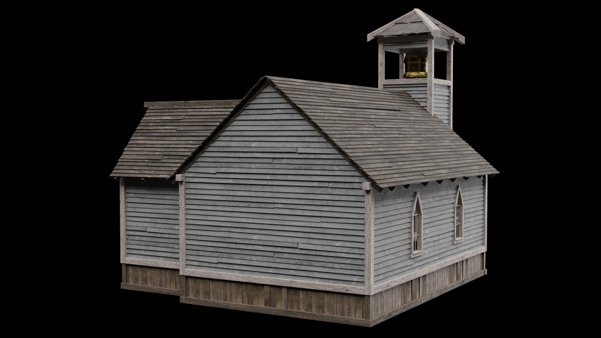 WILD WEST WESTERN CHURCH CHAPEL CATHEDRAL TEMPLE COLLECTION 3D ...