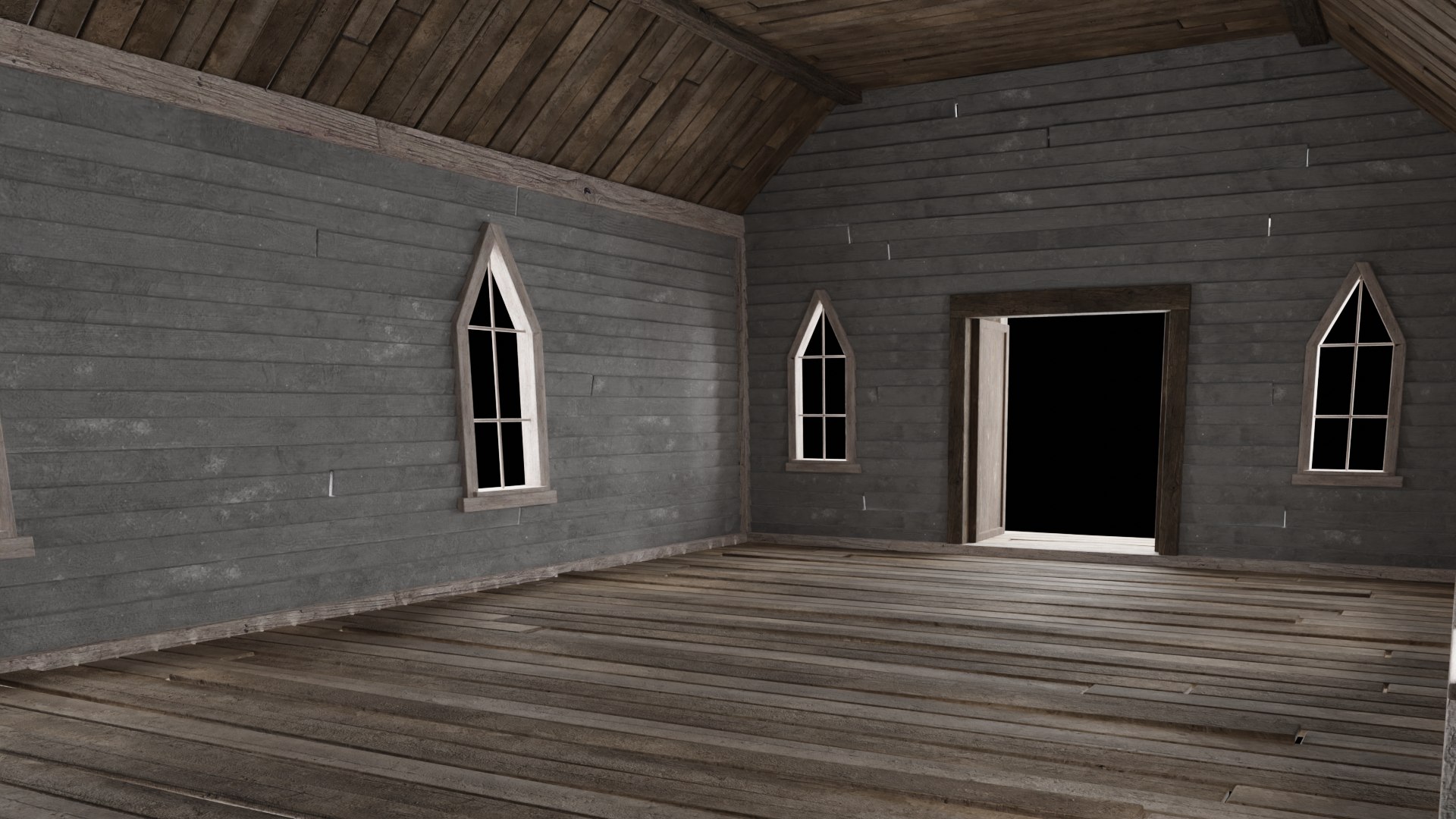 WILD WEST WESTERN CHURCH CHAPEL CATHEDRAL TEMPLE COLLECTION 3D ...