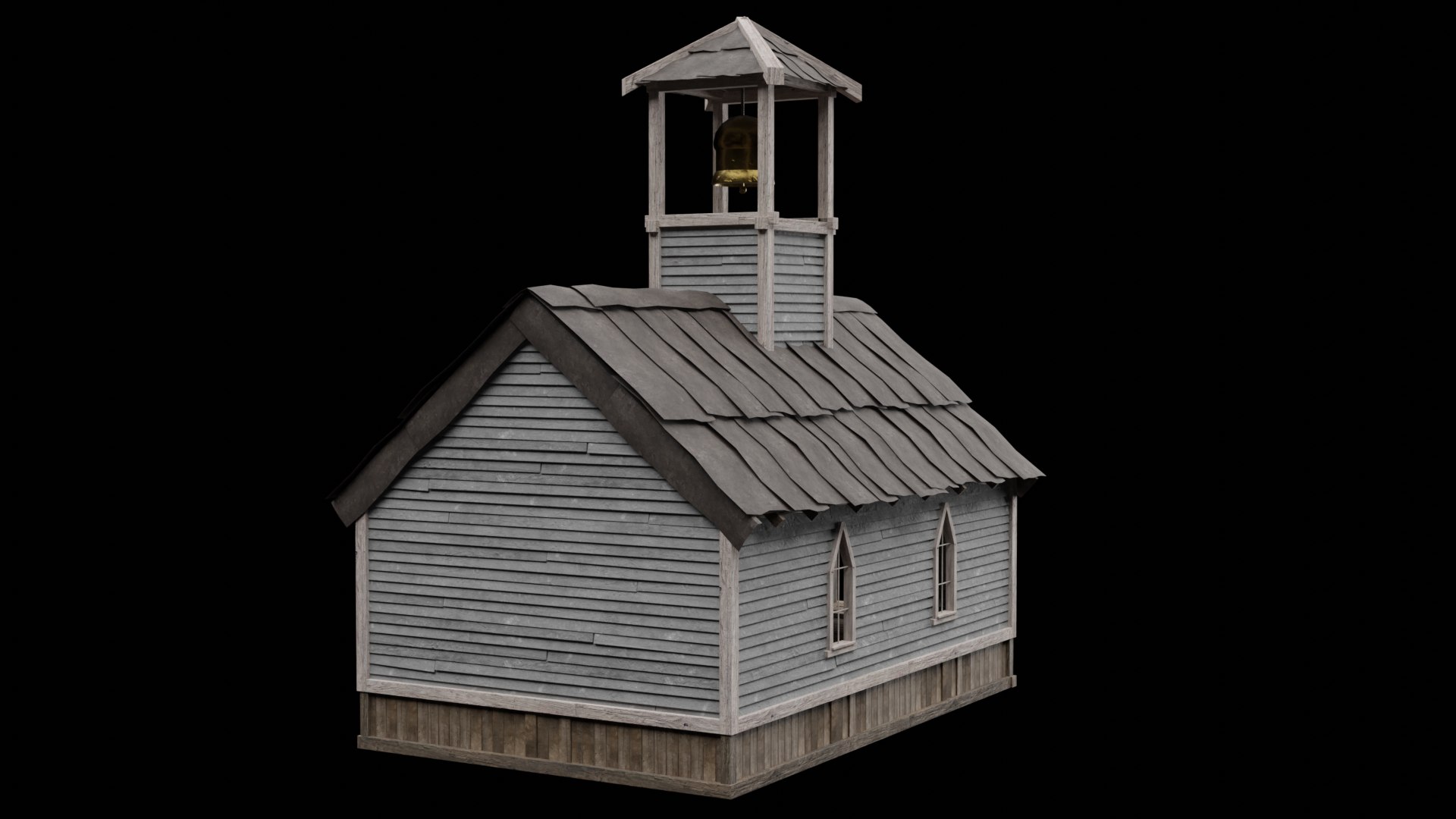 WILD WEST WESTERN CHURCH CHAPEL CATHEDRAL TEMPLE COLLECTION 3D ...