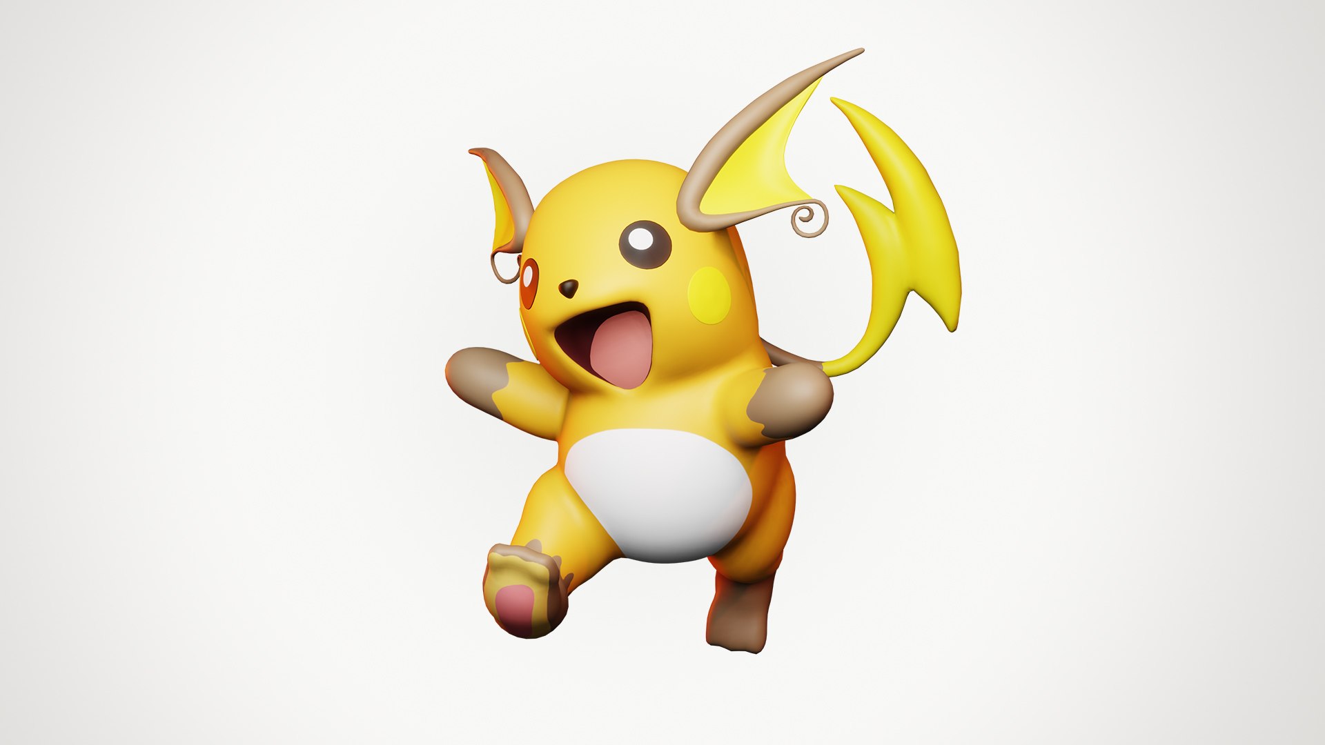 3D Raichu - TurboSquid 2180658