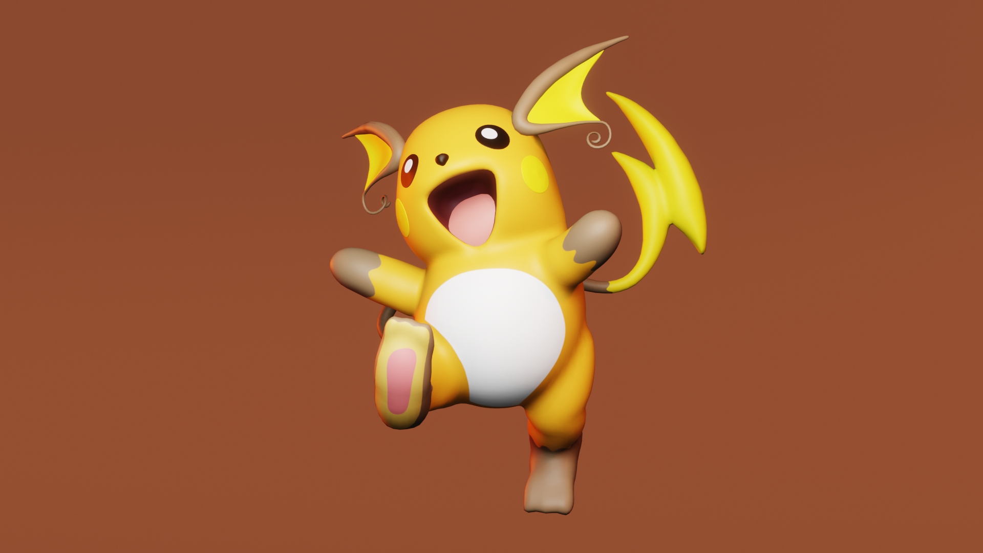 3D Raichu - TurboSquid 2180658