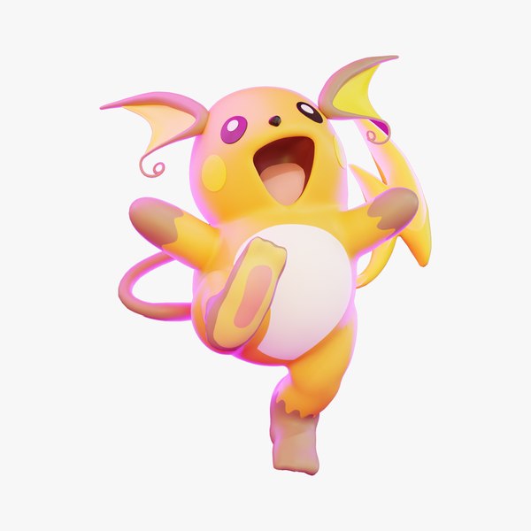 modelo 3d Raichu - TurboSquid 2180658