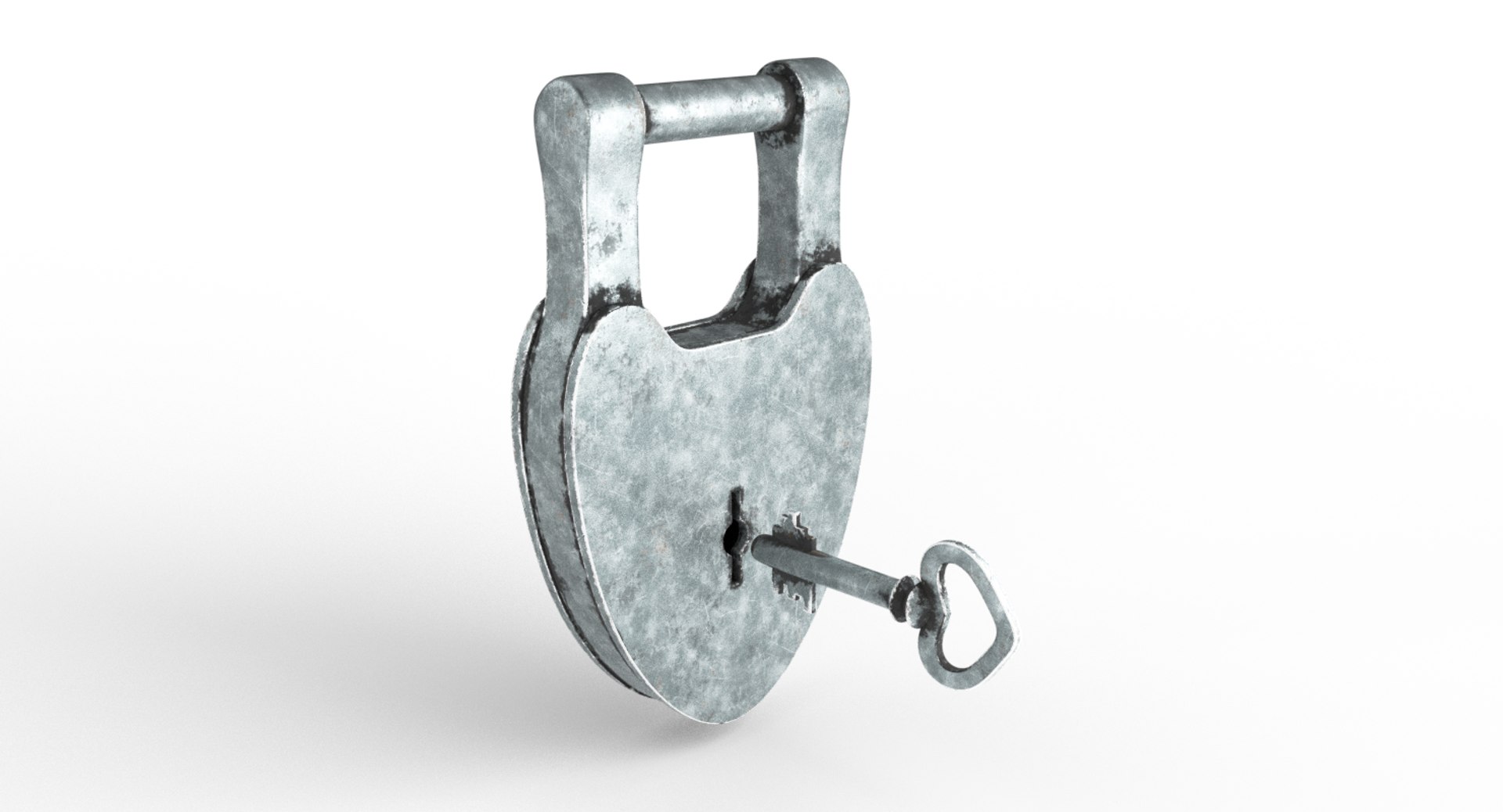 Padlock model - TurboSquid 1224463