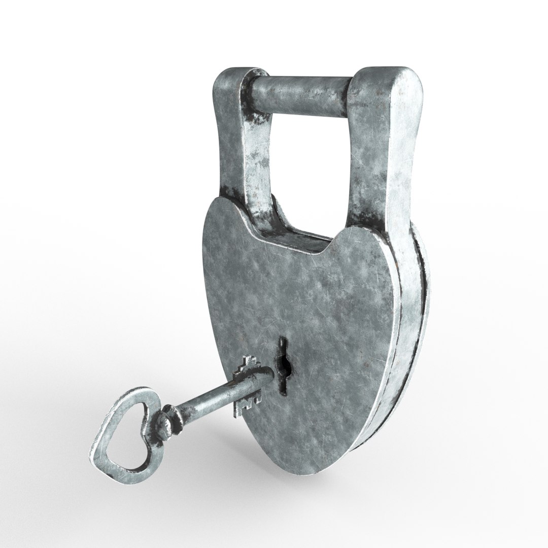 Padlock model - TurboSquid 1224463