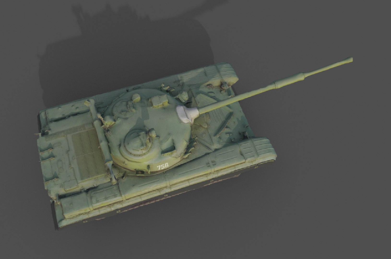 T-64b 3d Raw Scan Model - TurboSquid 2266530