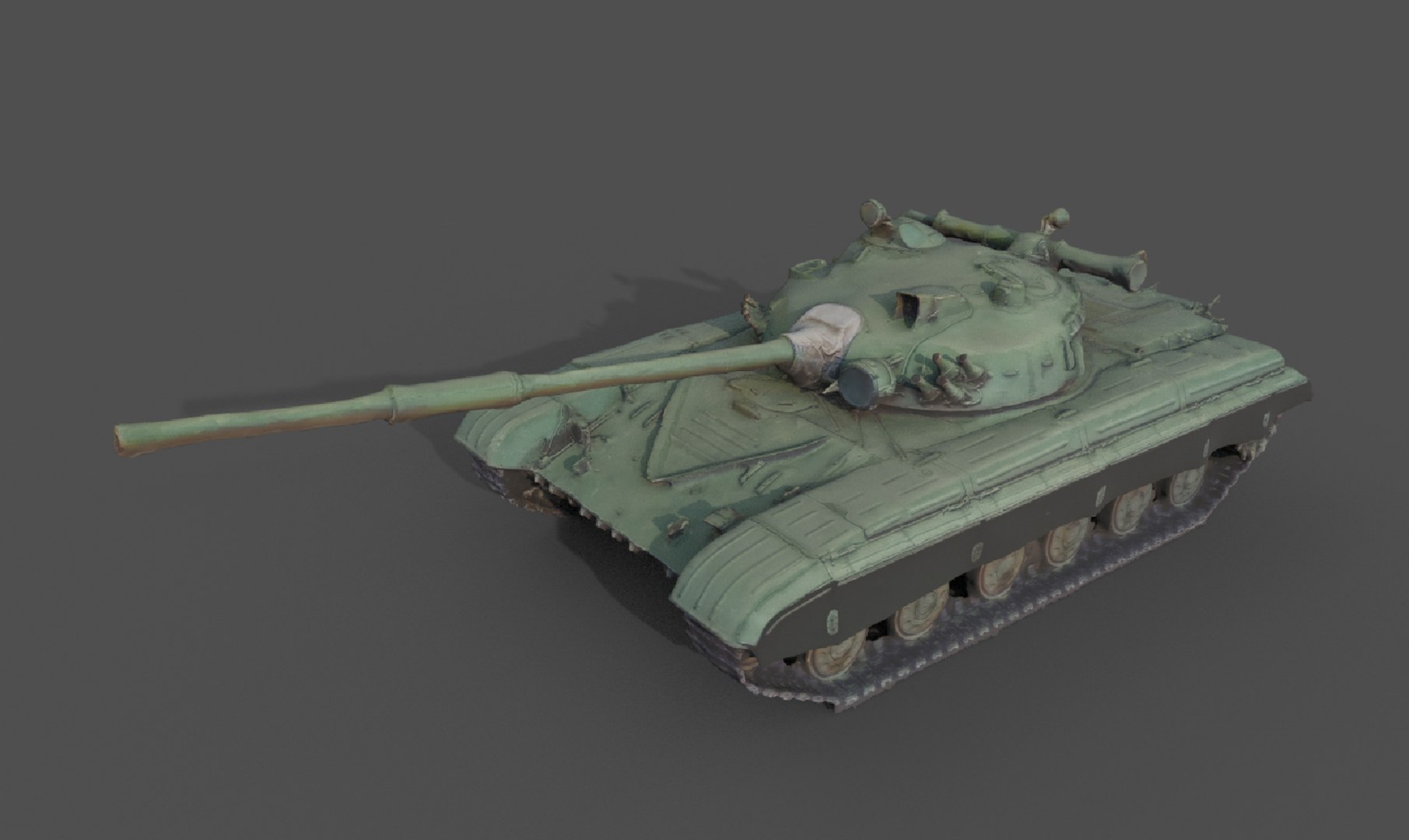 T-64b 3d Raw Scan Model - TurboSquid 2266530