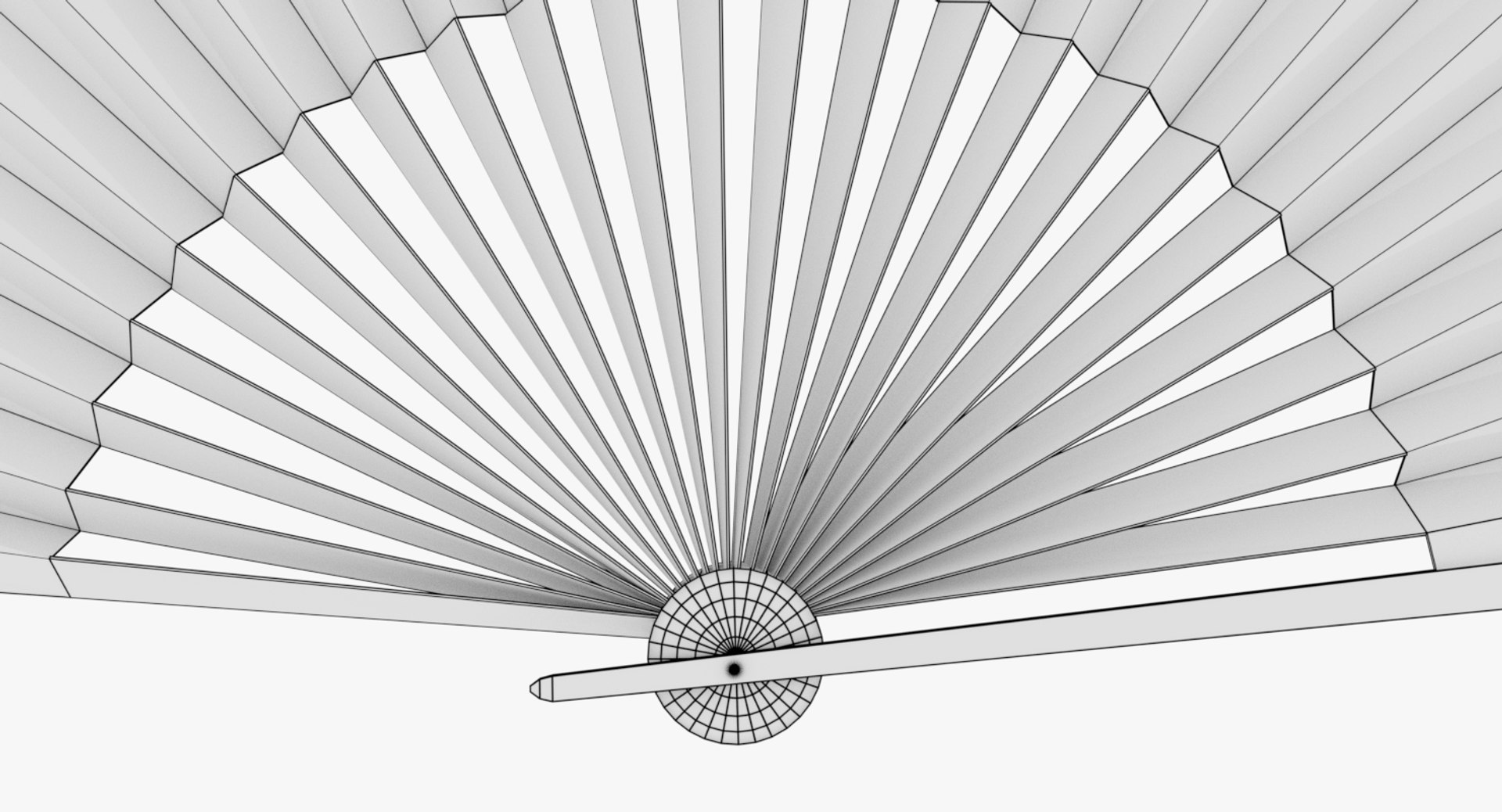 3D Model Hand Fan - TurboSquid 1240792