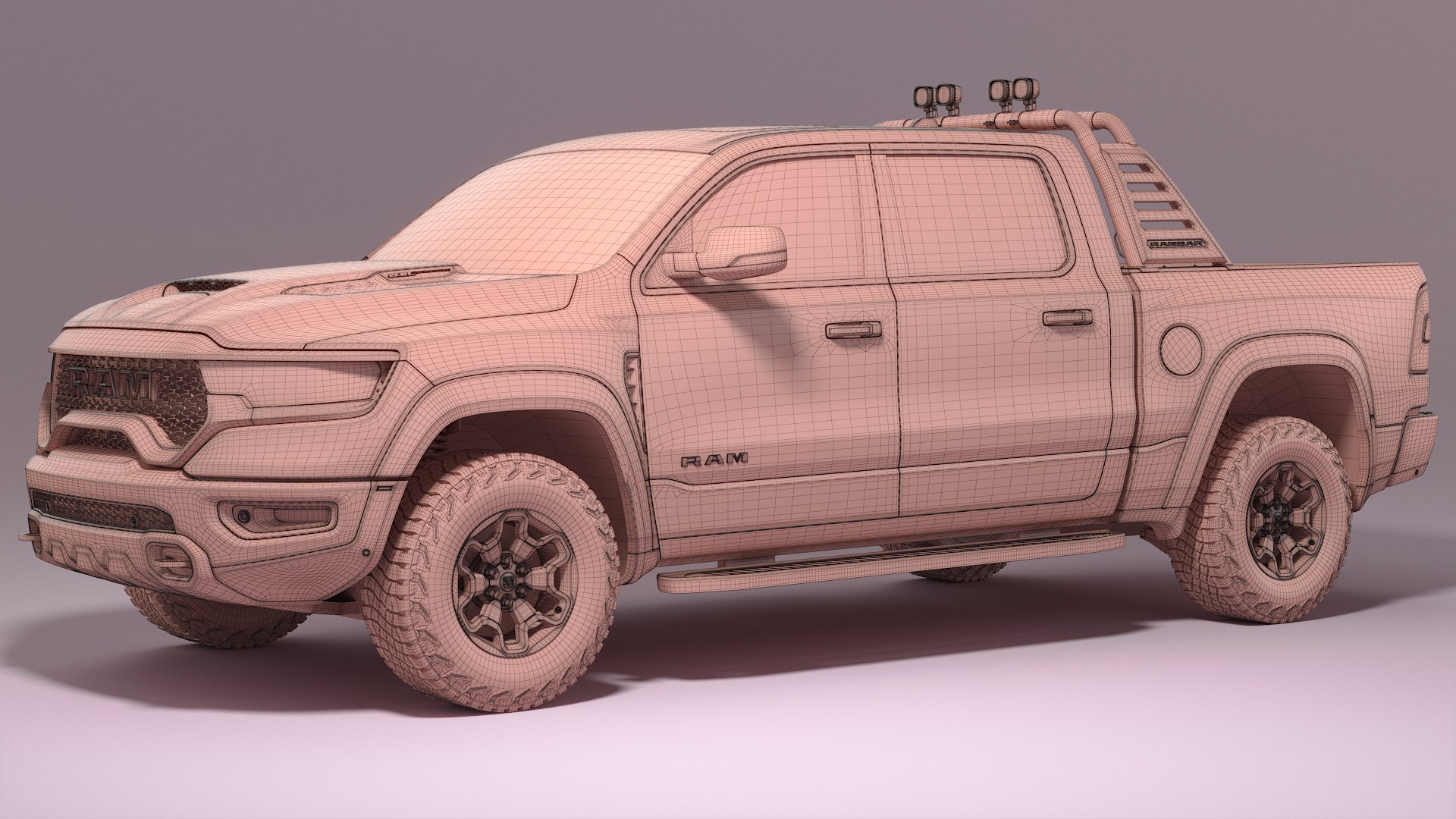 3D 2024 Ram 1500 TRX - TurboSquid 2248836