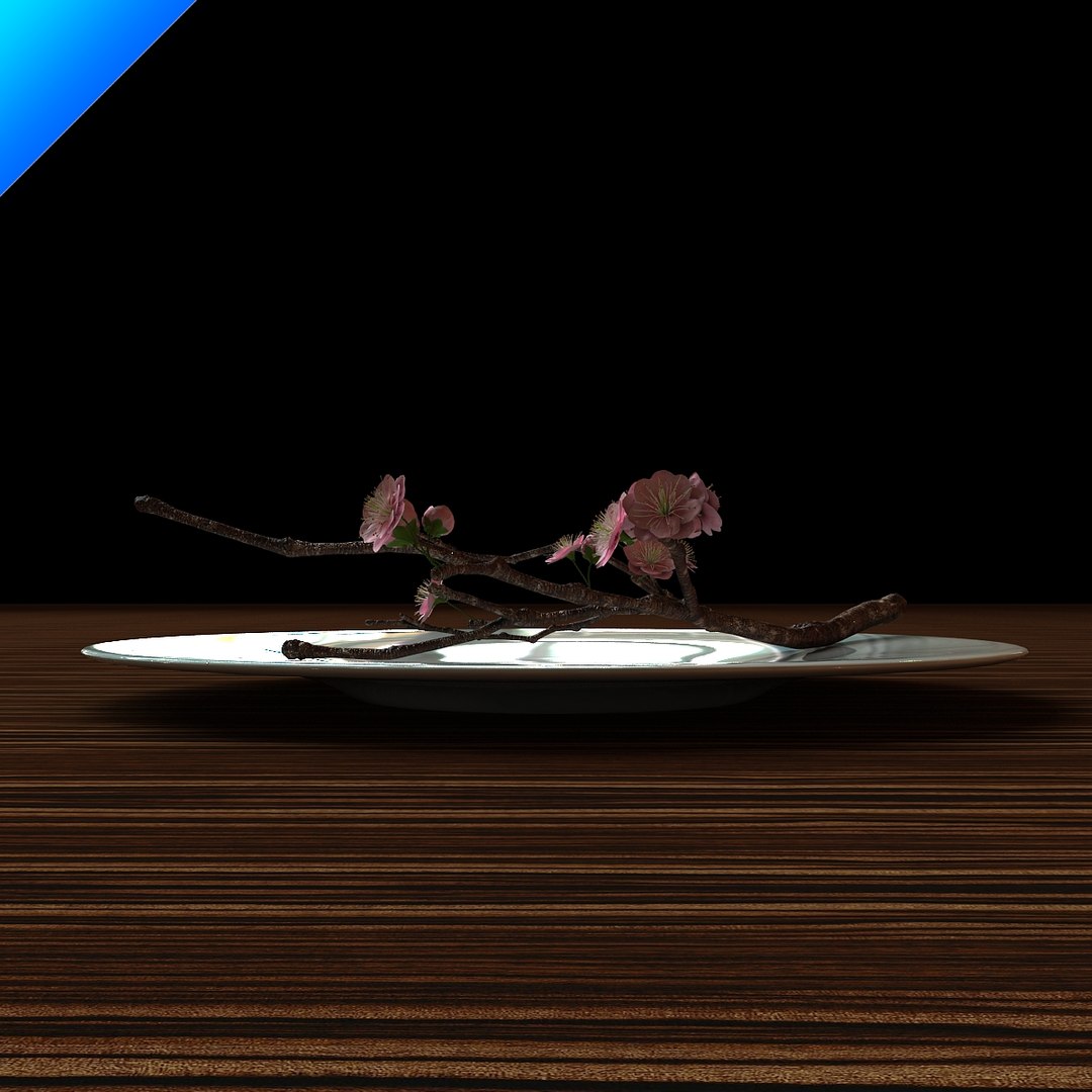 3d Model Contemporary Flower Arrangement