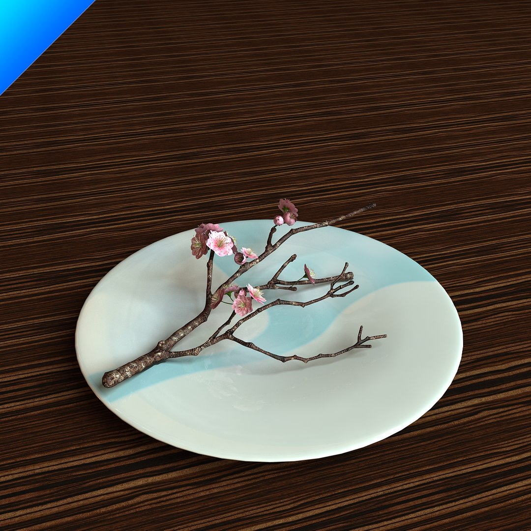 3d Model Contemporary Flower Arrangement