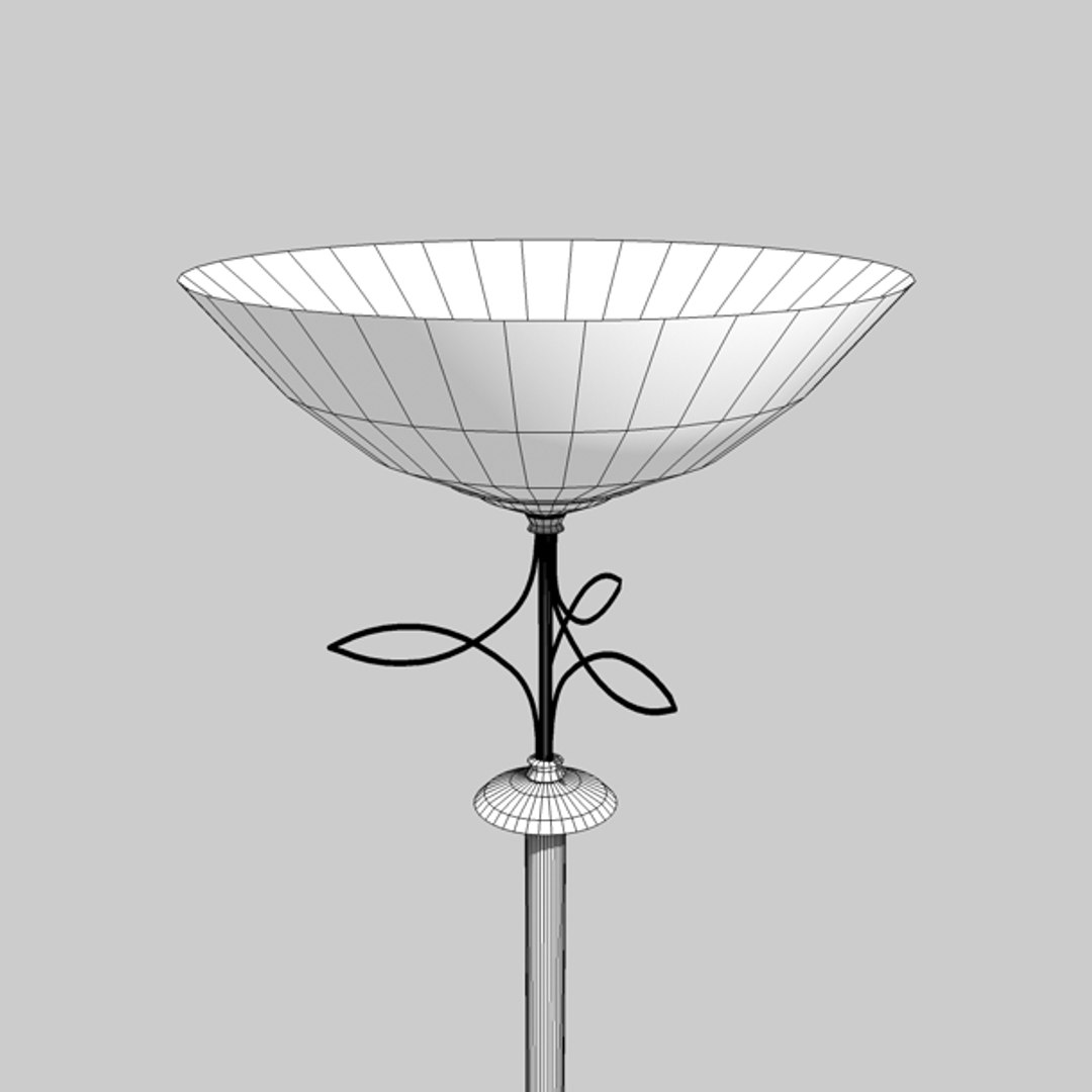 Standard Lamp Interior 3d C4d