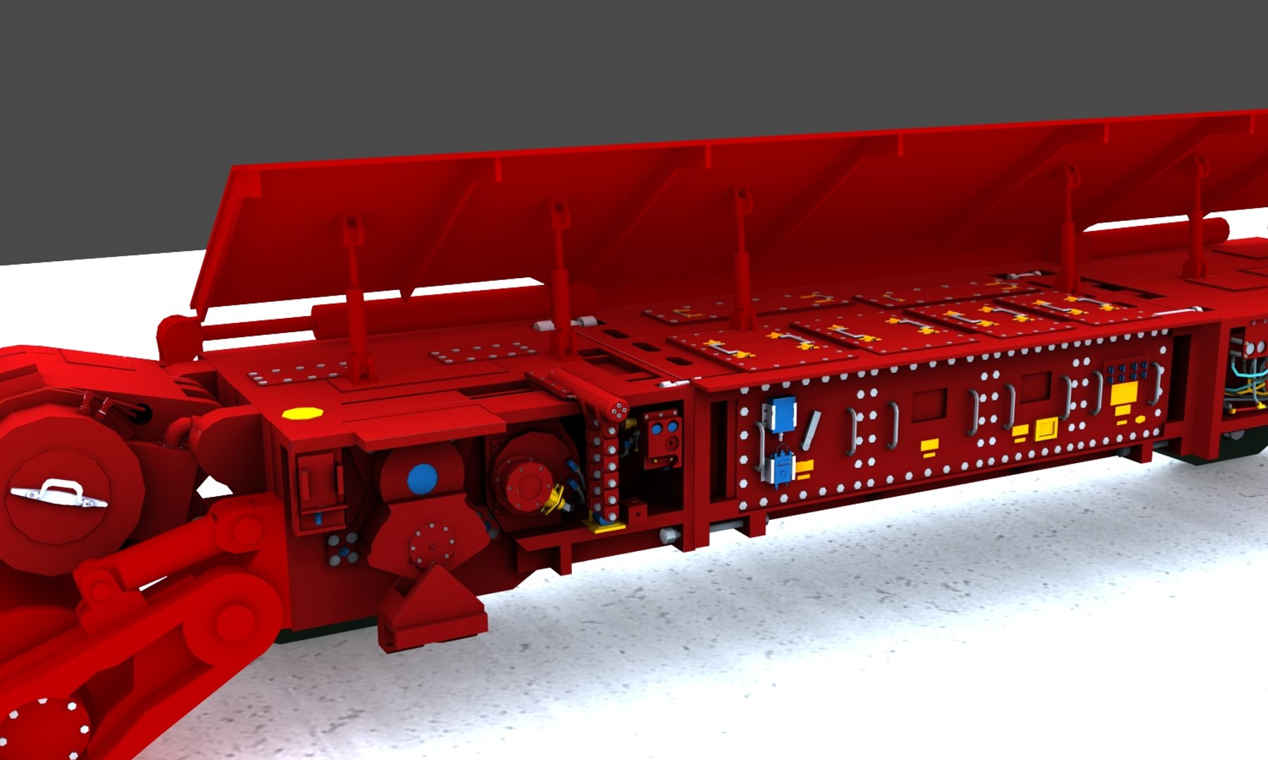 3D Coal Mining Machine Model - TurboSquid 1302807