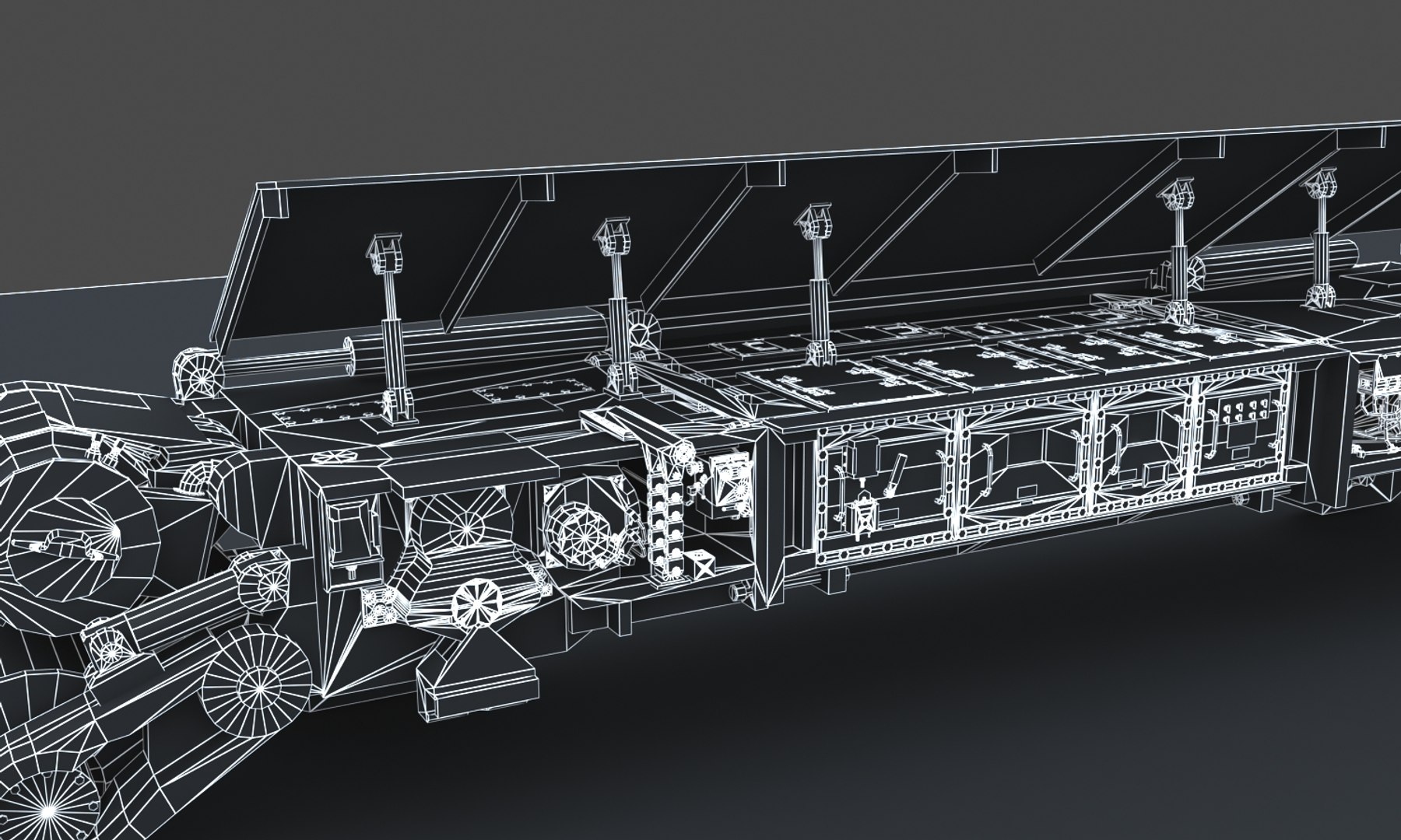 3D Coal Mining Machine Model - TurboSquid 1302807