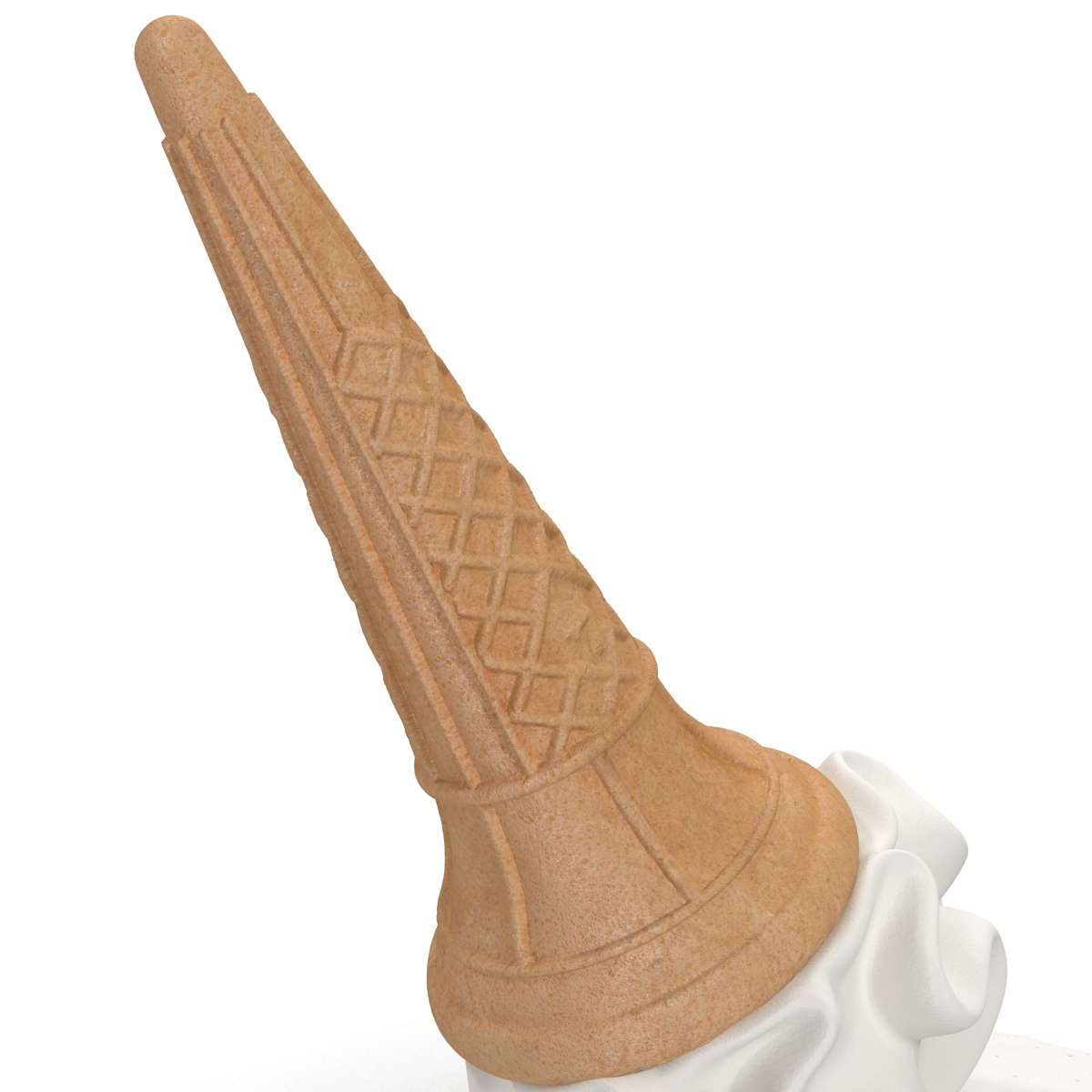 max dropped ice cream cone