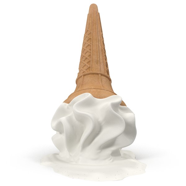 max dropped ice cream cone