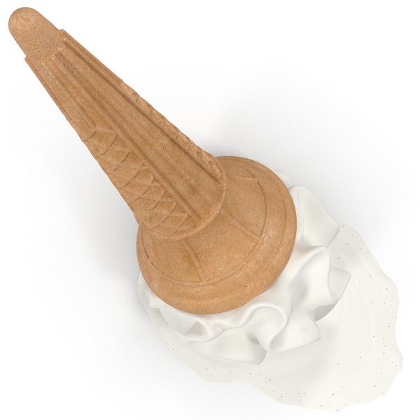 max dropped ice cream cone