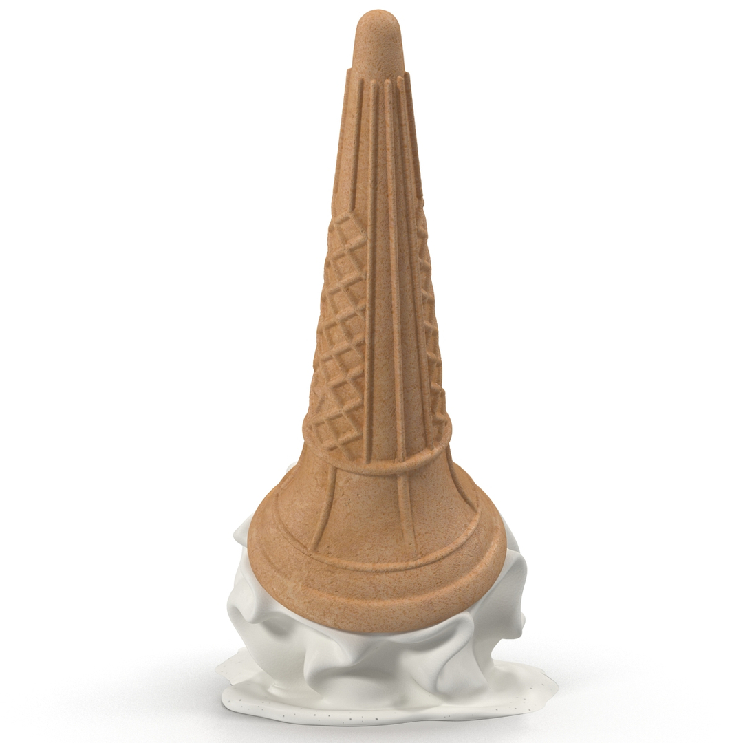 max dropped ice cream cone