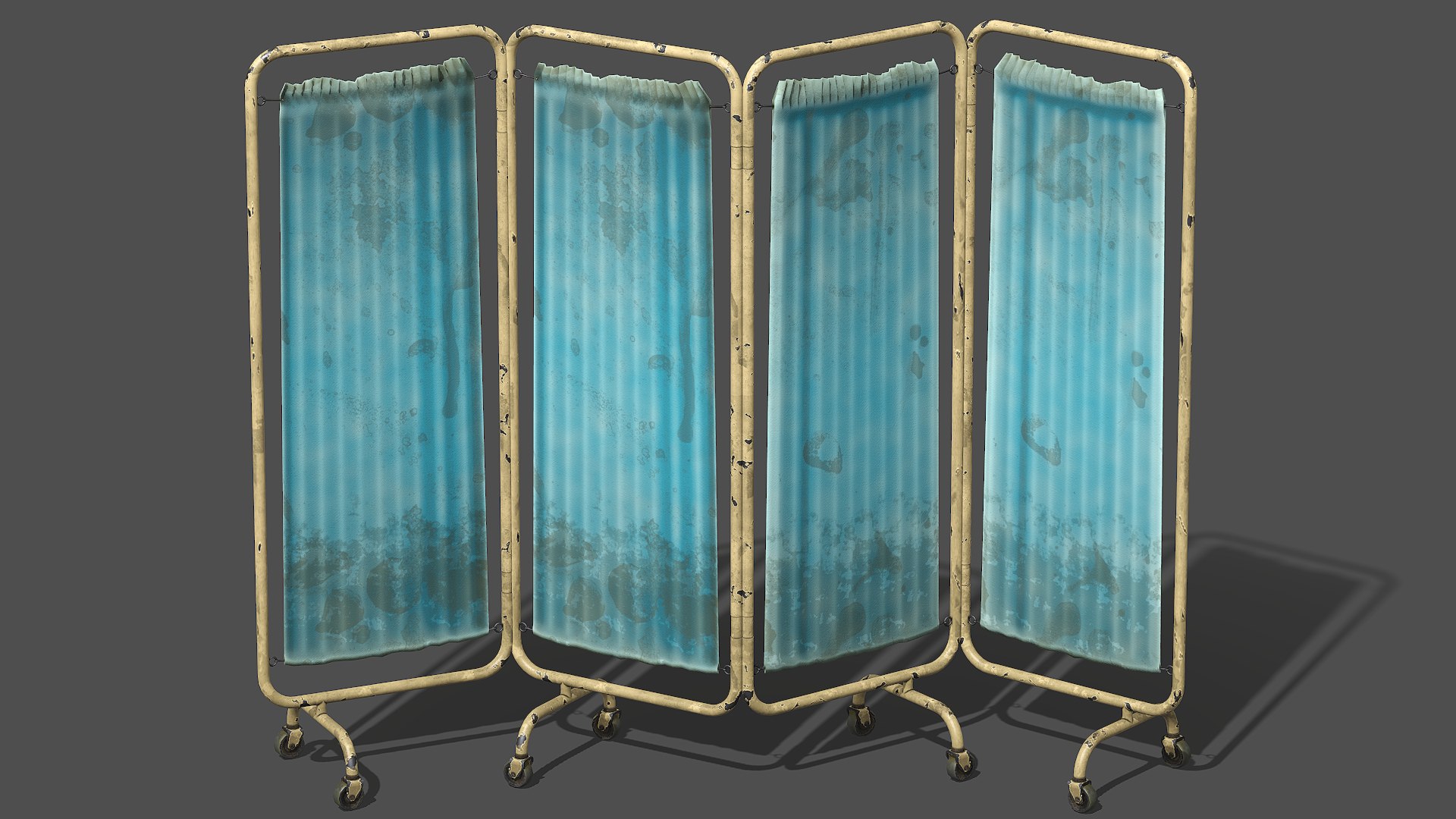 Ld Modular Medical Privacy Screen - PBR Game Ready Model - TurboSquid ...