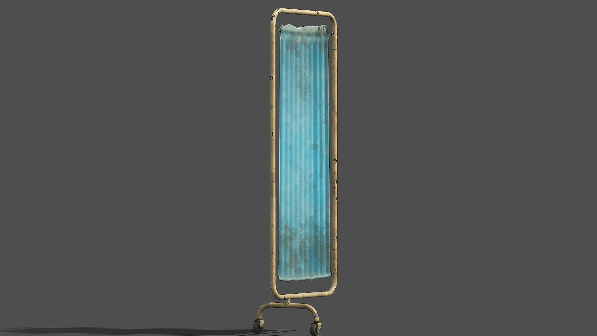 Ld Modular Medical Privacy Screen - PBR Game Ready Model - TurboSquid ...