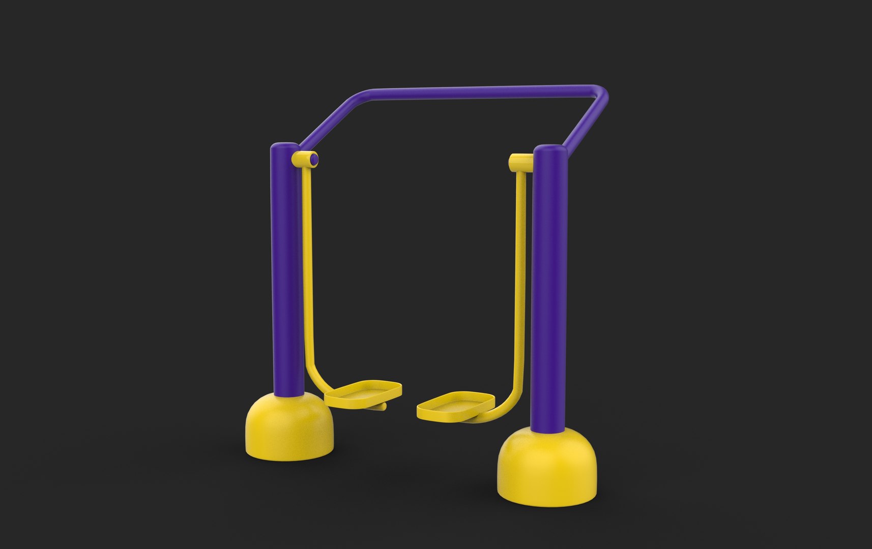 Single Air Walker 3D Model Model - TurboSquid 2358719