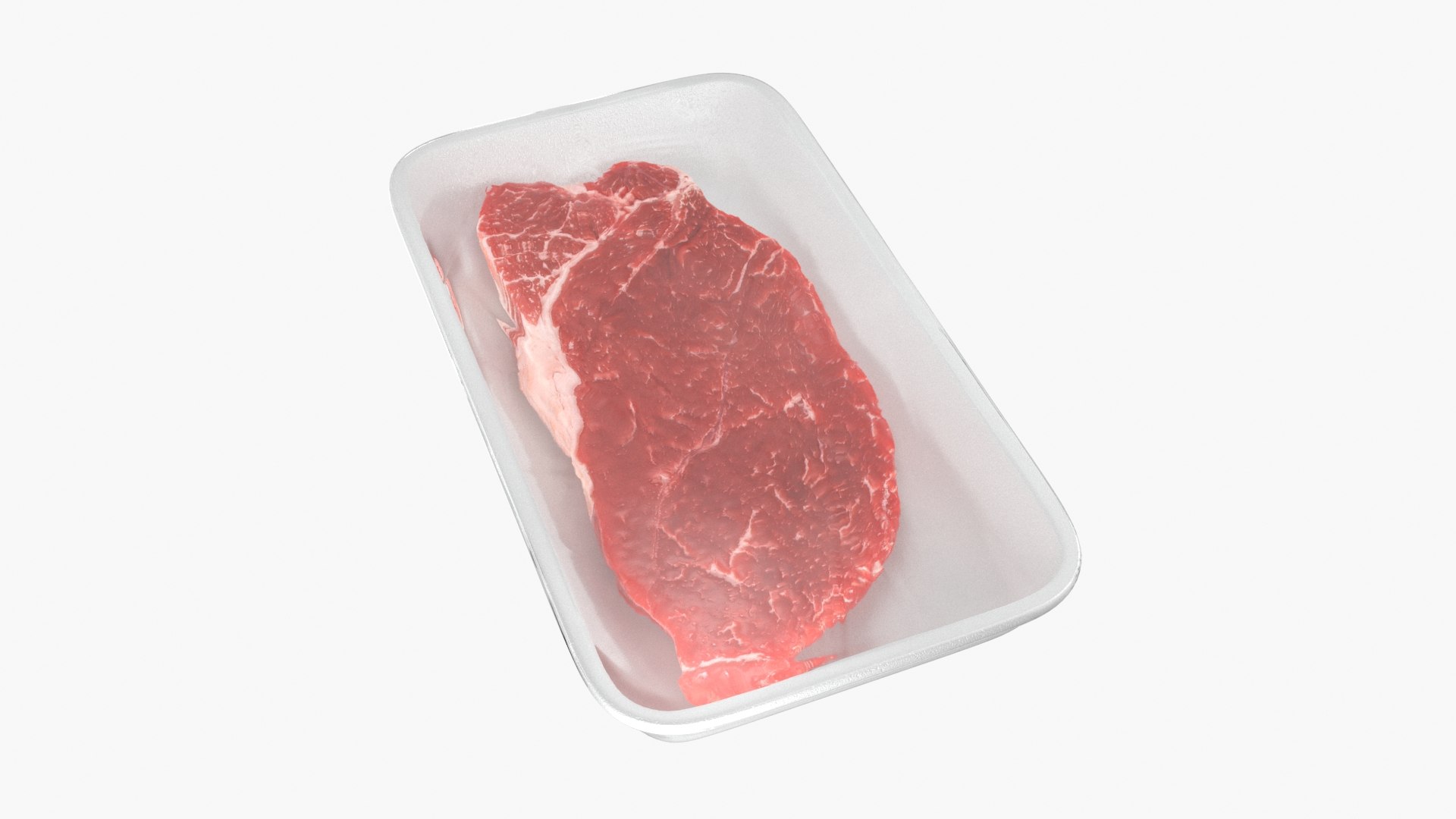 Raw Beef Shoulder 01 Wrapped Package 3D Model - TurboSquid 2085270