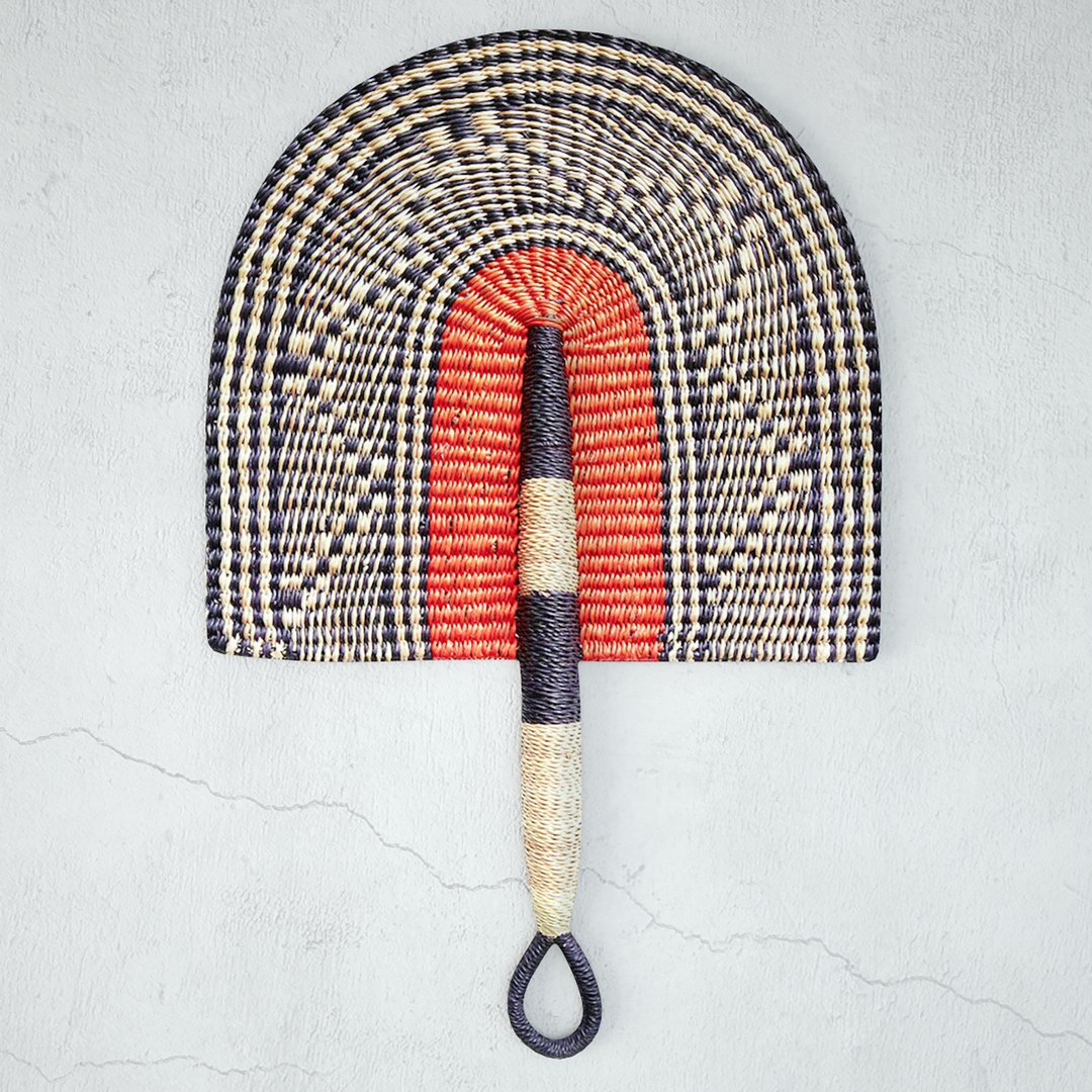 3D African Handwoven Fan 37 model - TurboSquid 2130053