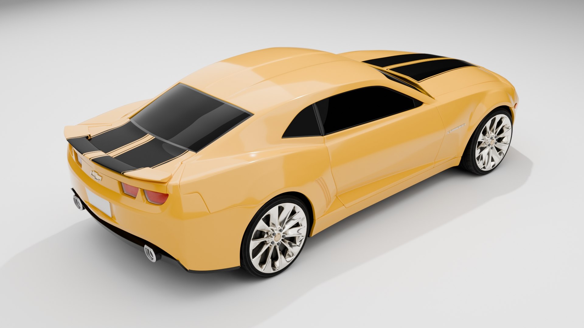Chevrolet Camaro Model - TurboSquid 2190870