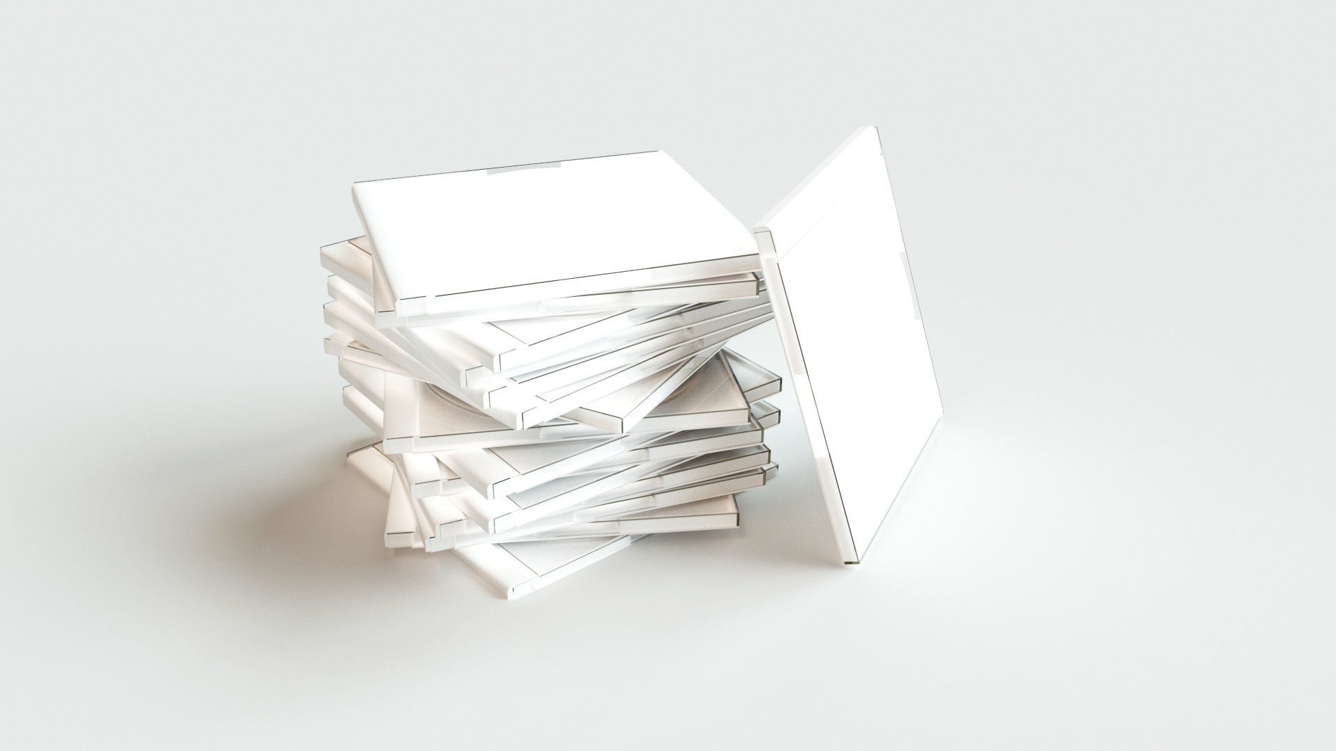 CD Stack Pile - 3D Assets 3D - TurboSquid 1839258