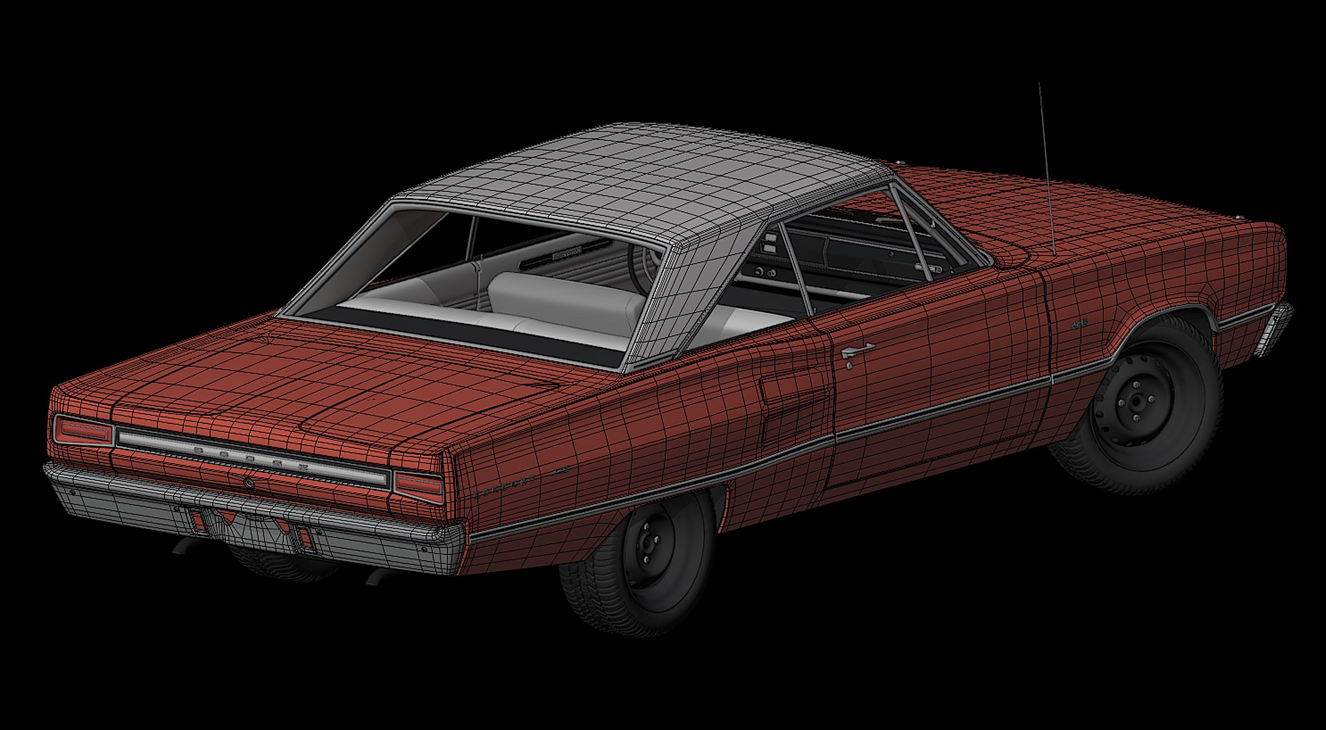 3D Model Dodge Coronet 1967 - TurboSquid 2116818