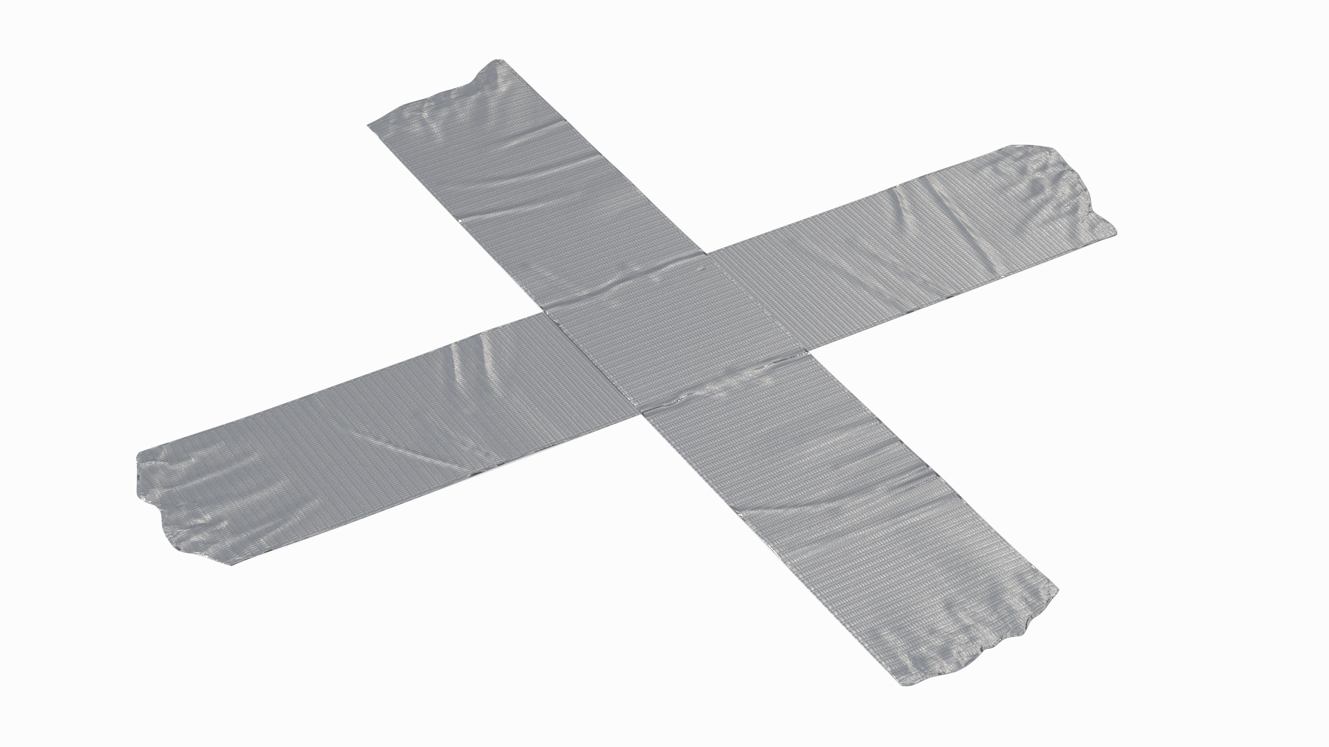 3D Adhesive Tape Cross Model - TurboSquid 2215825