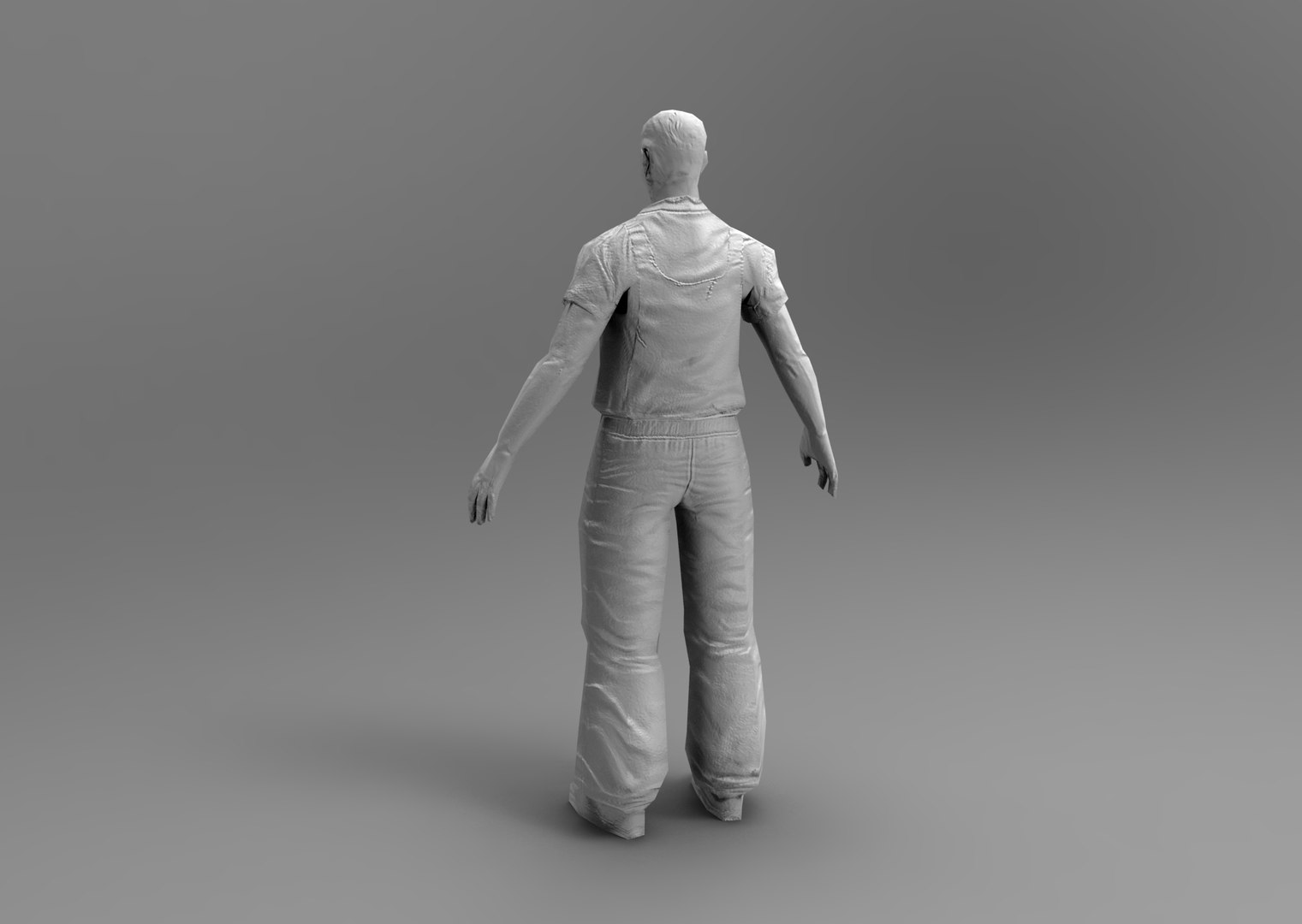 3D Zombie Worker Rigged Animation - TurboSquid 1210696