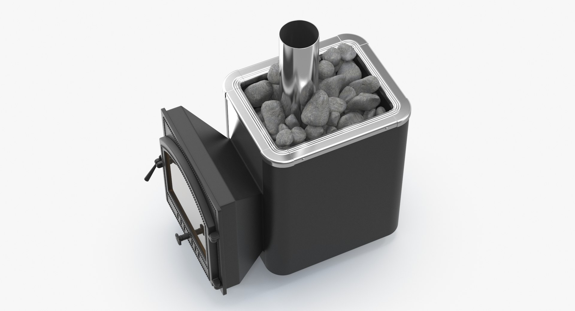 Bath Stove 3D Model - TurboSquid 1671763
