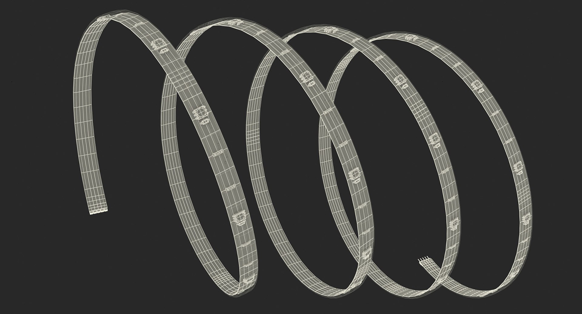 Led Strip Light 3D - TurboSquid 1445891