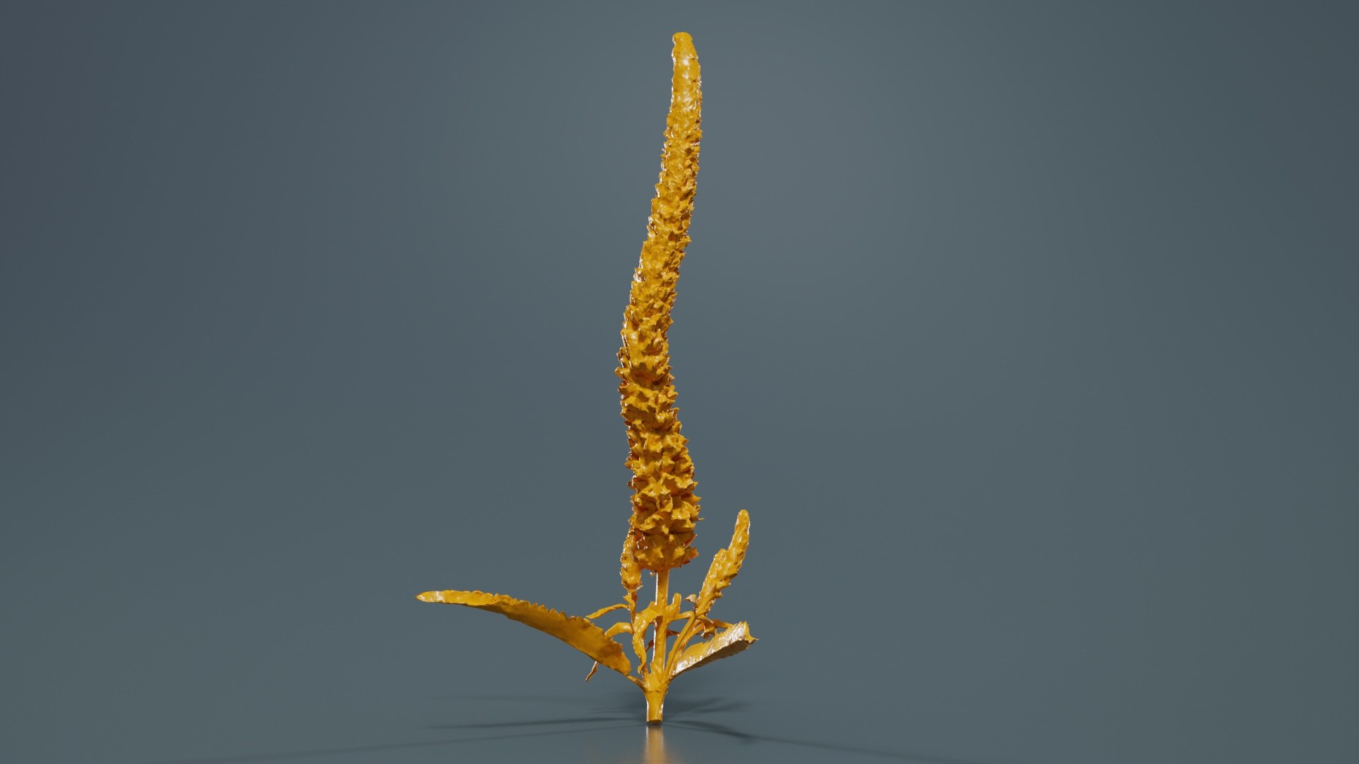 Summer Lilac Buddleja Davidii Butterfly Bush Remastered 3D Model ...